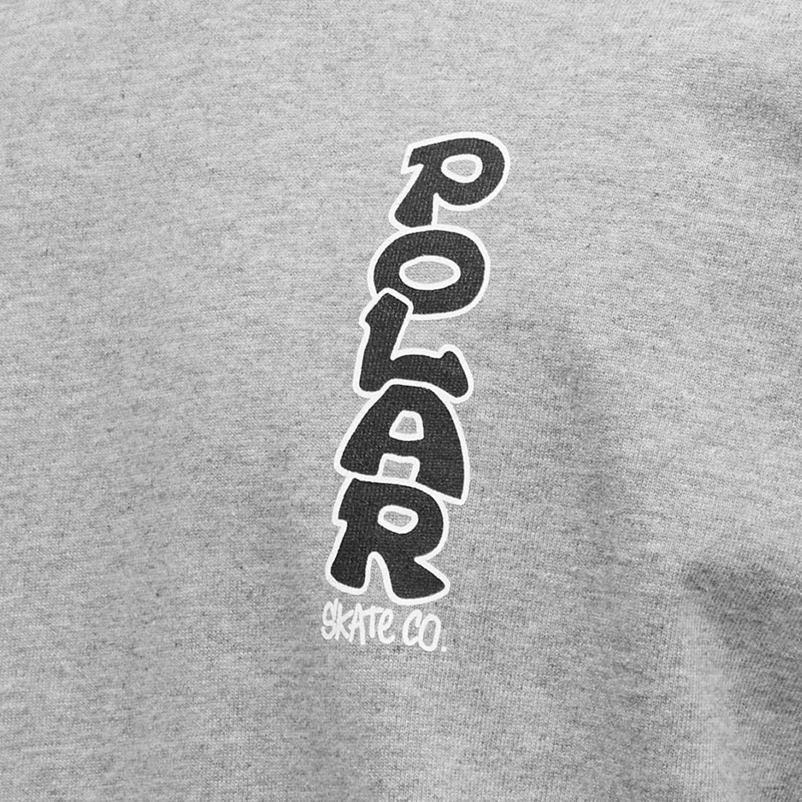 Polar Skate Co. Vertical Logo T-Shirt HthrGry | END. (US)