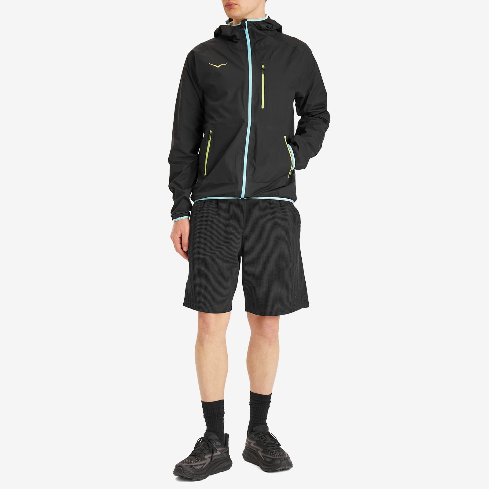 HOKA ONE ONE M Tecsky Waterproof Jacket Black | END. (US)