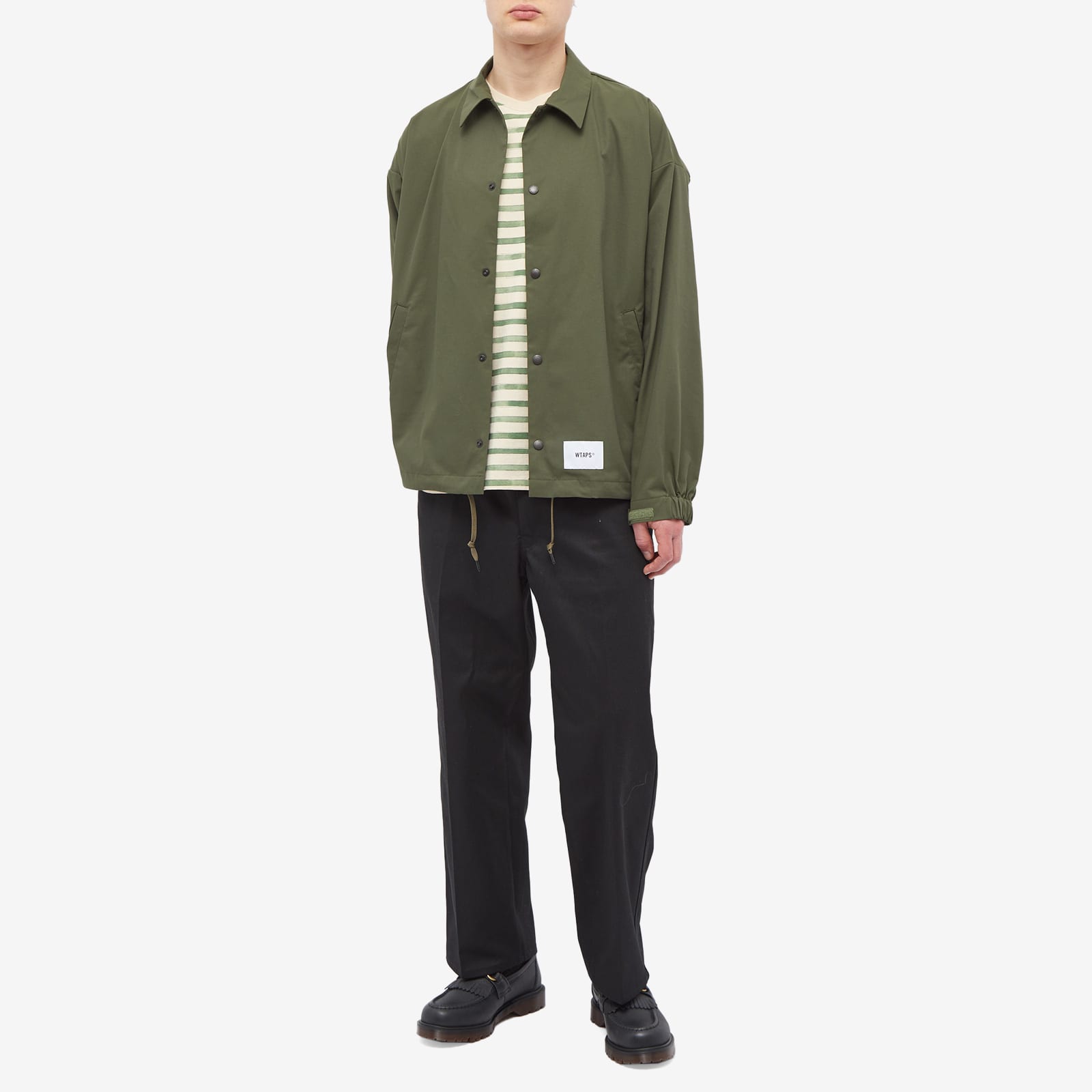 WTAPS Chief Coach Jacket Olive Drab | END.