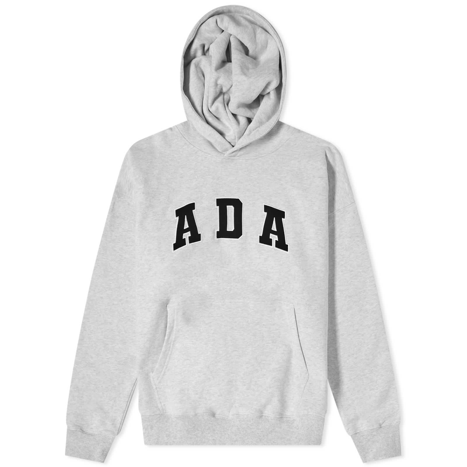 Adanola Oversized ADA Logo Hoodie Light Grey Melange | END. (DK)