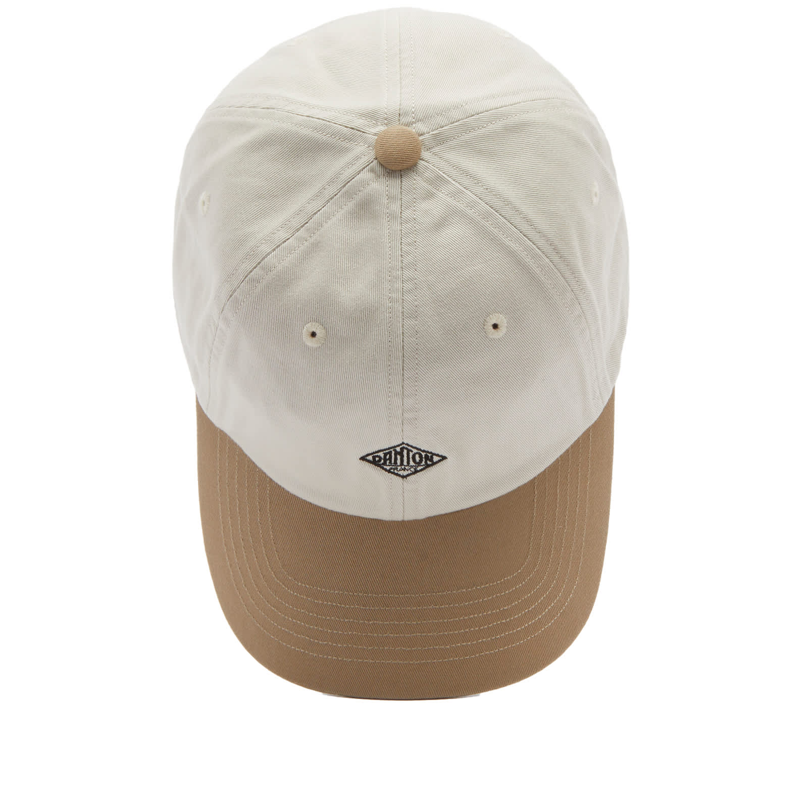 Danton 2 Tone Baseball Cap Ivory & Beige | END. (US)