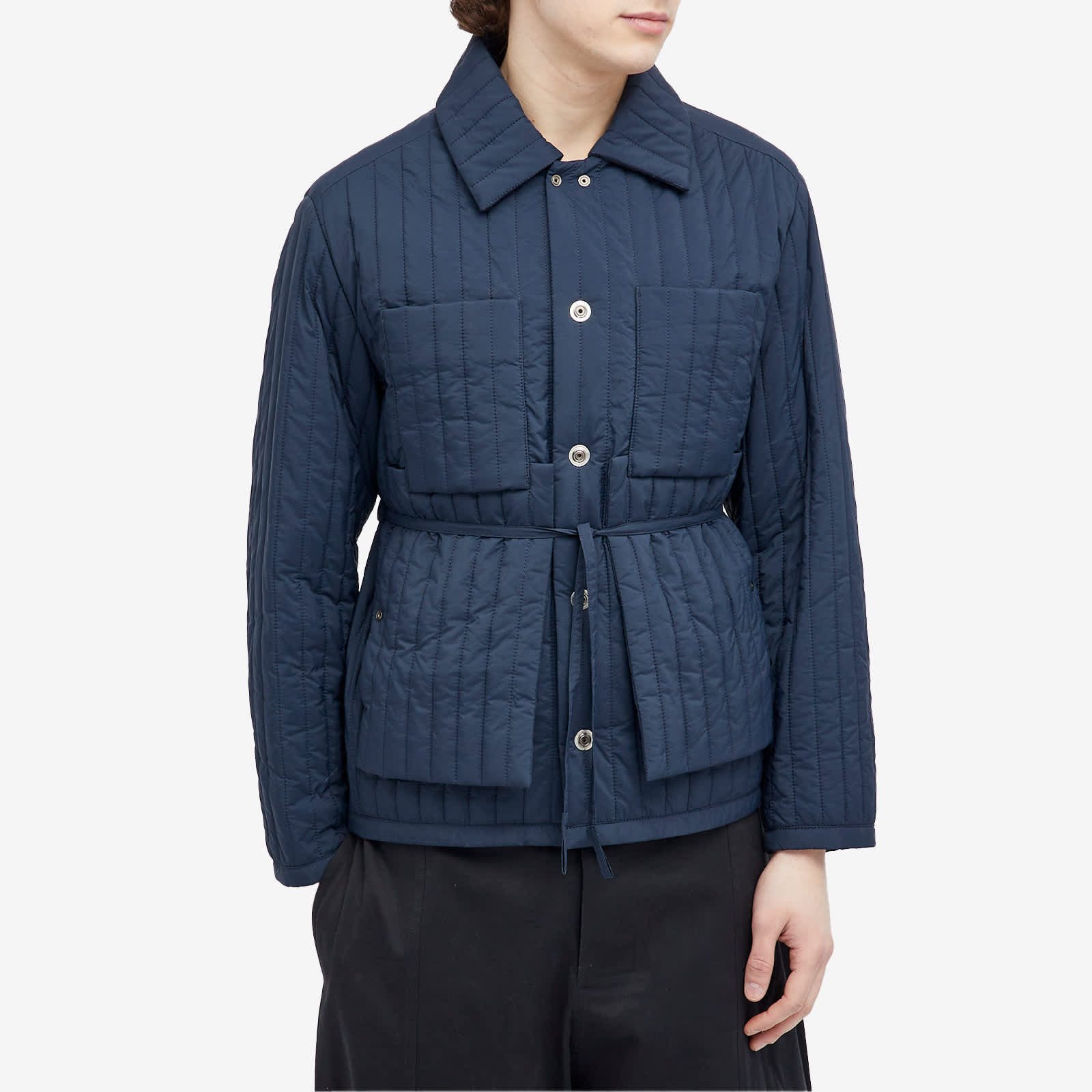 Craig Green Quilted Worker Jacket Navy | END. (GB)