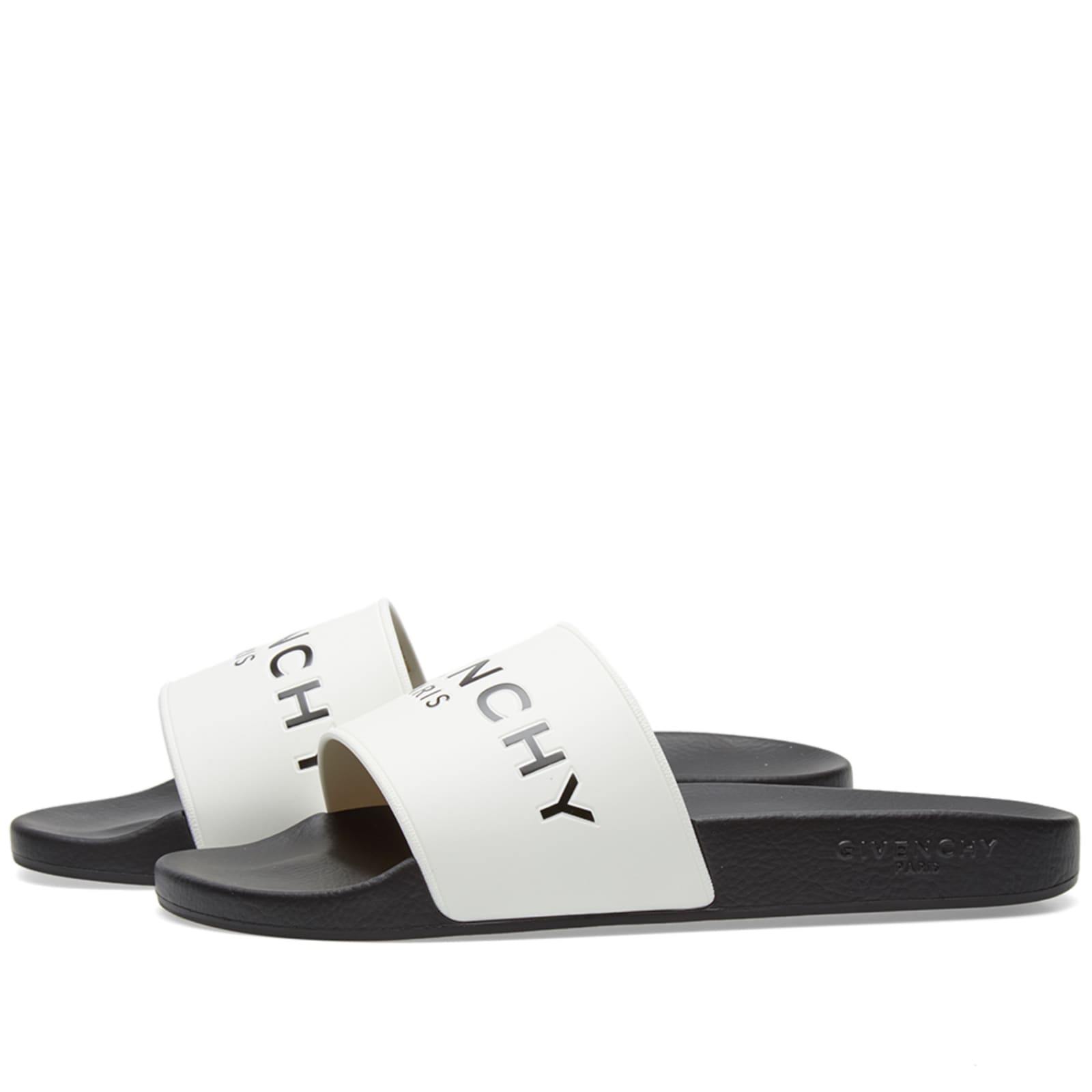 Givenchy Logo Slide Black & White | END. (US)