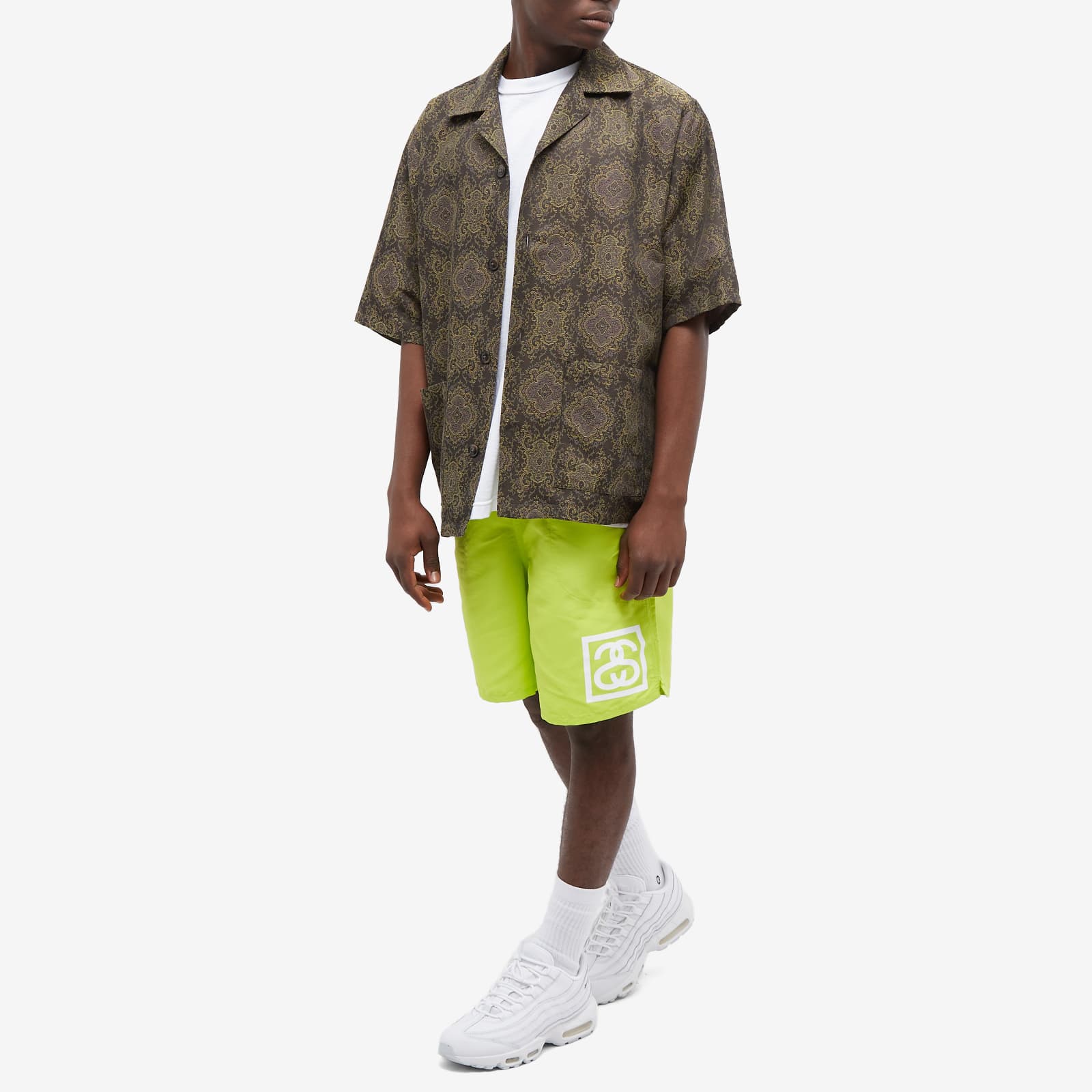 Stussy SS-Link Water Shorts Lime | END. (KR)