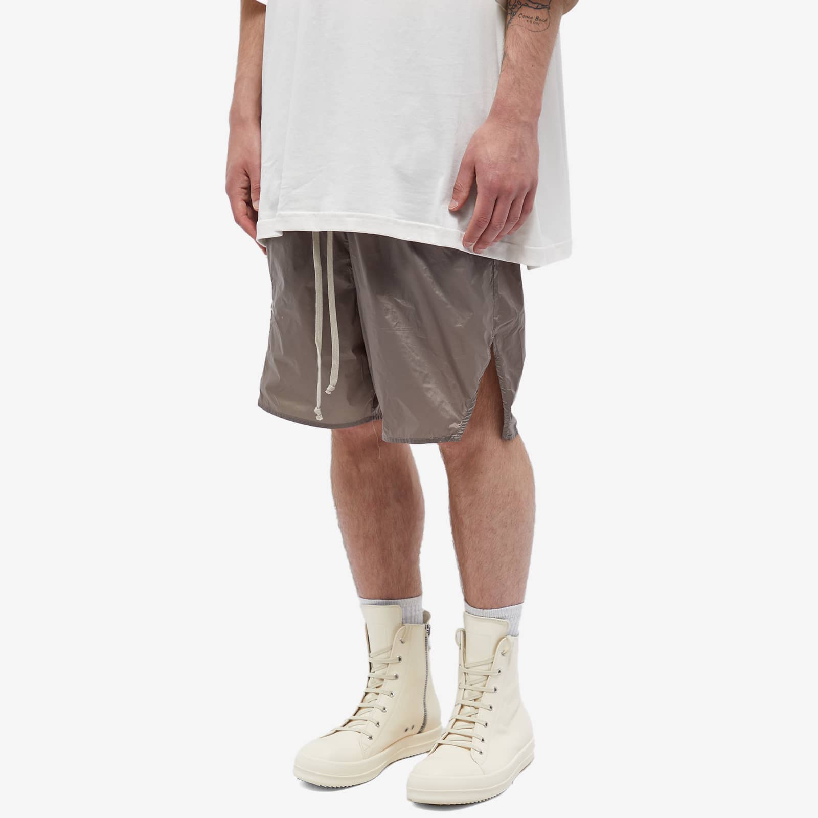 Rick Owens x Champion Beveled Pods Shorts Dust | END. (US)