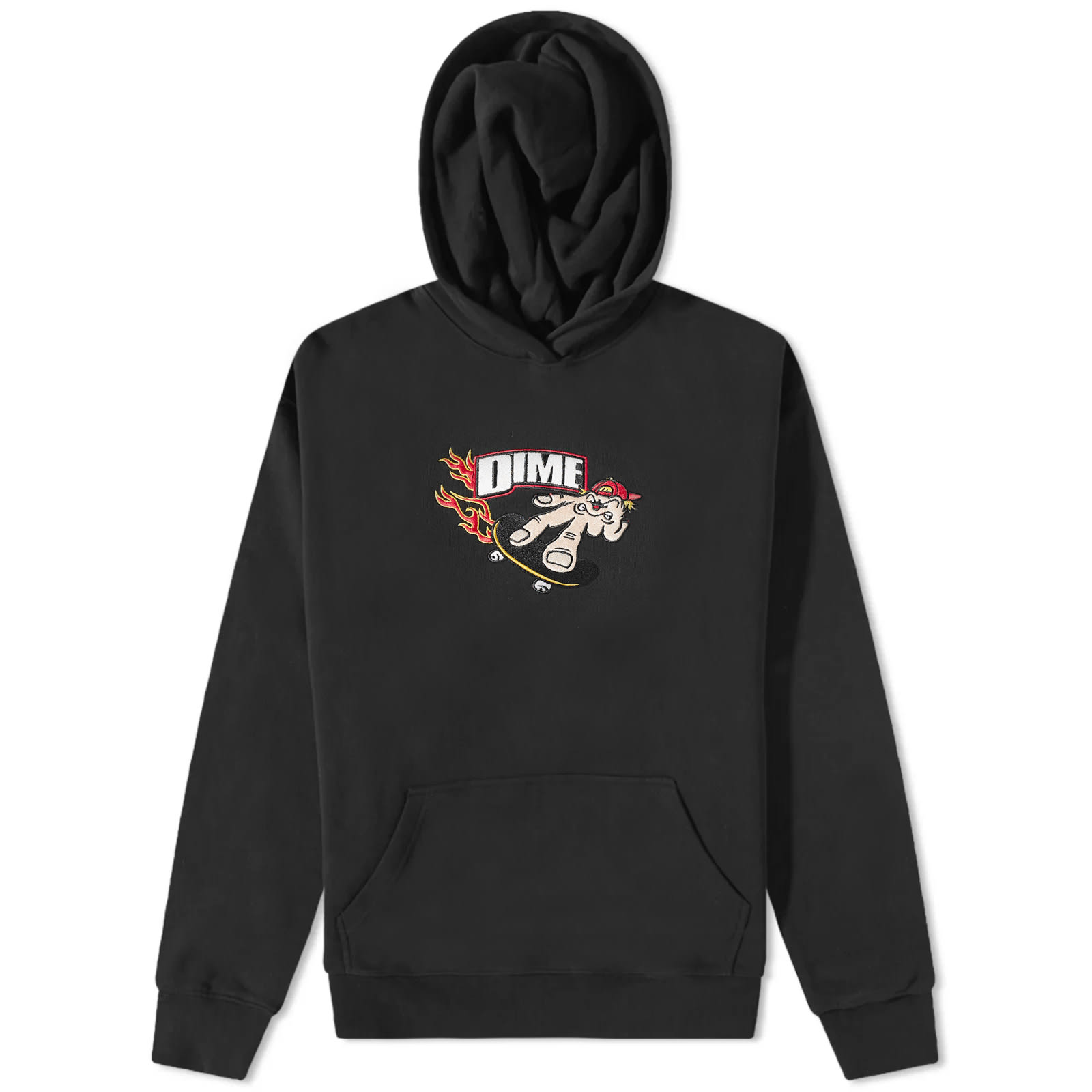 Dime Decker Hoodie Black END 