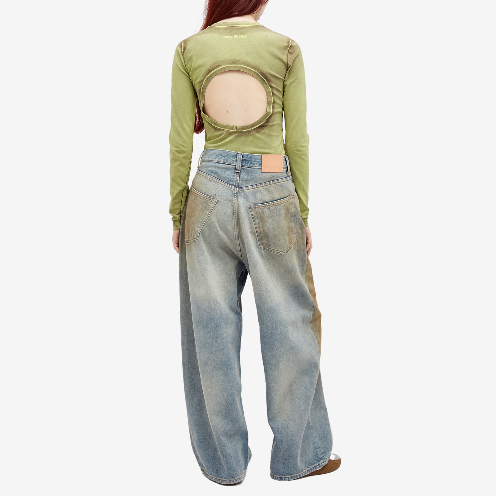 Acne Studios 2023F Penicillin Jeans Mid Blue | END. (US)