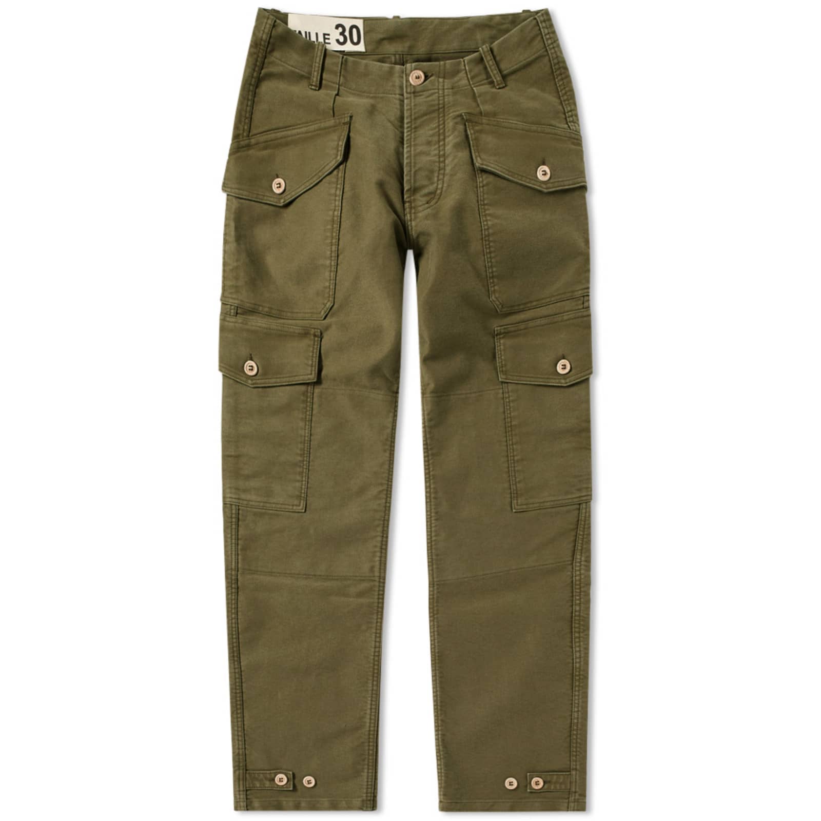 Bleu de Paname Swedish Army Pant Metro Green | END. (GB)