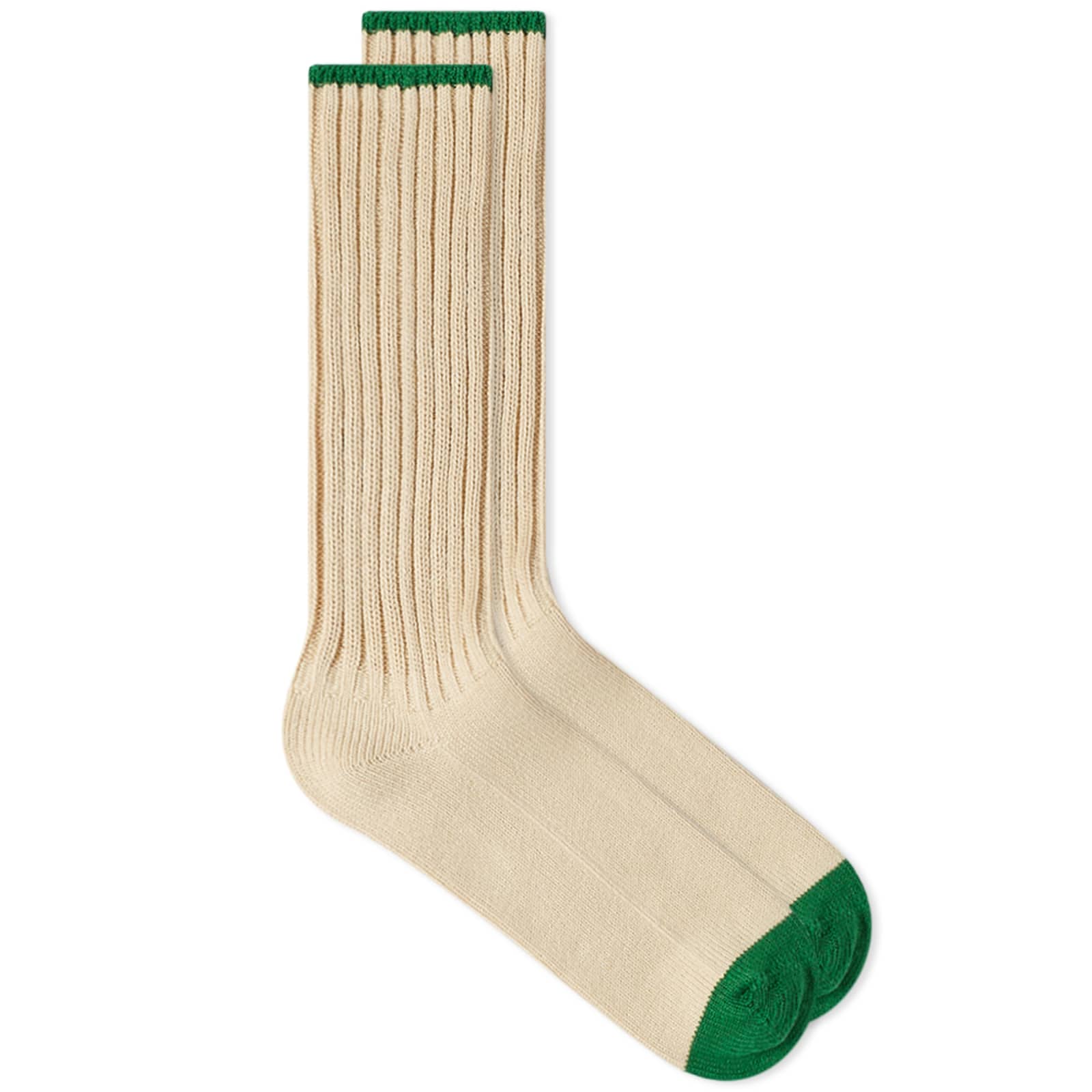 Sacai Rib Sock Ecru | END. (US)
