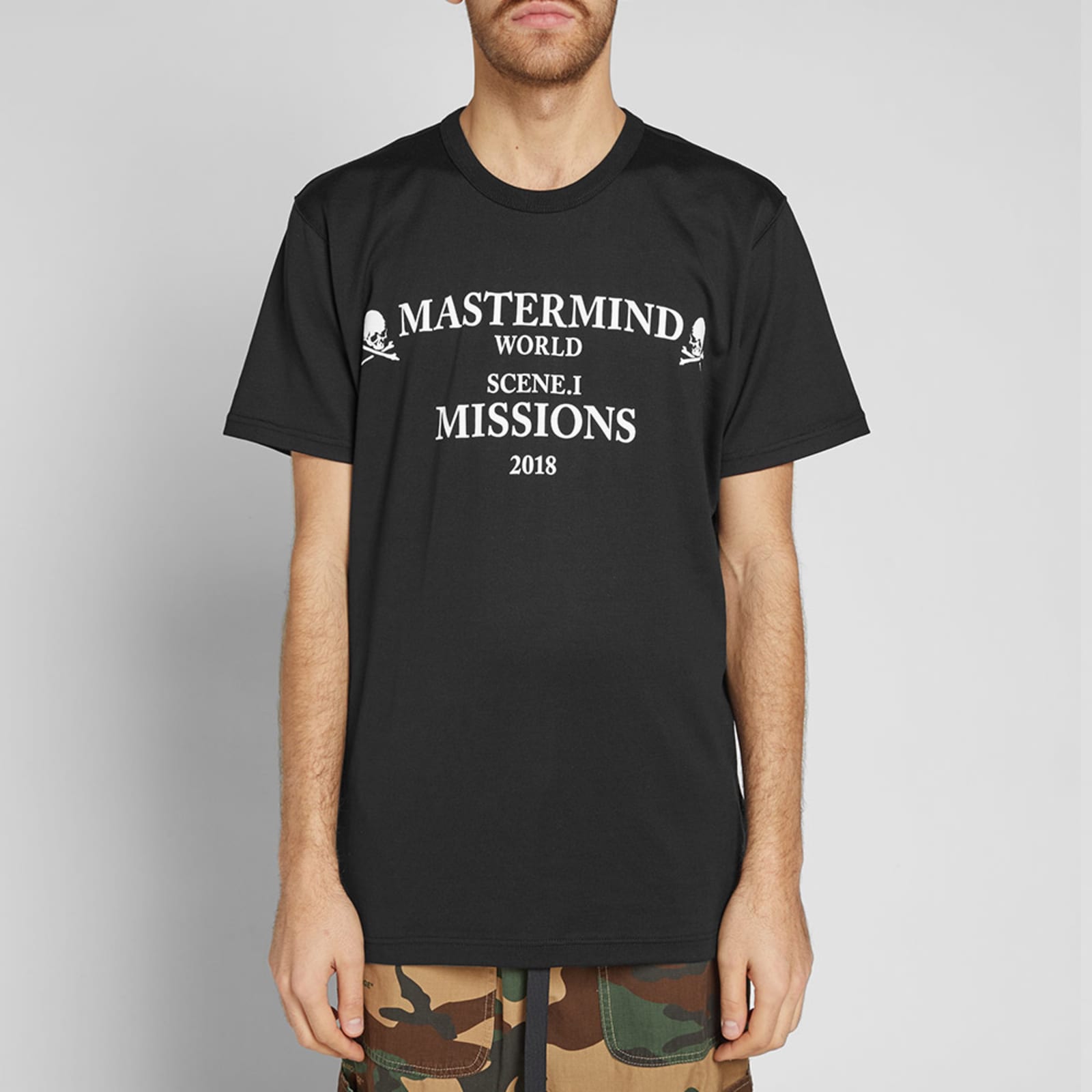 MASTERMIND WORLD Missions Logo Tee Black | END.