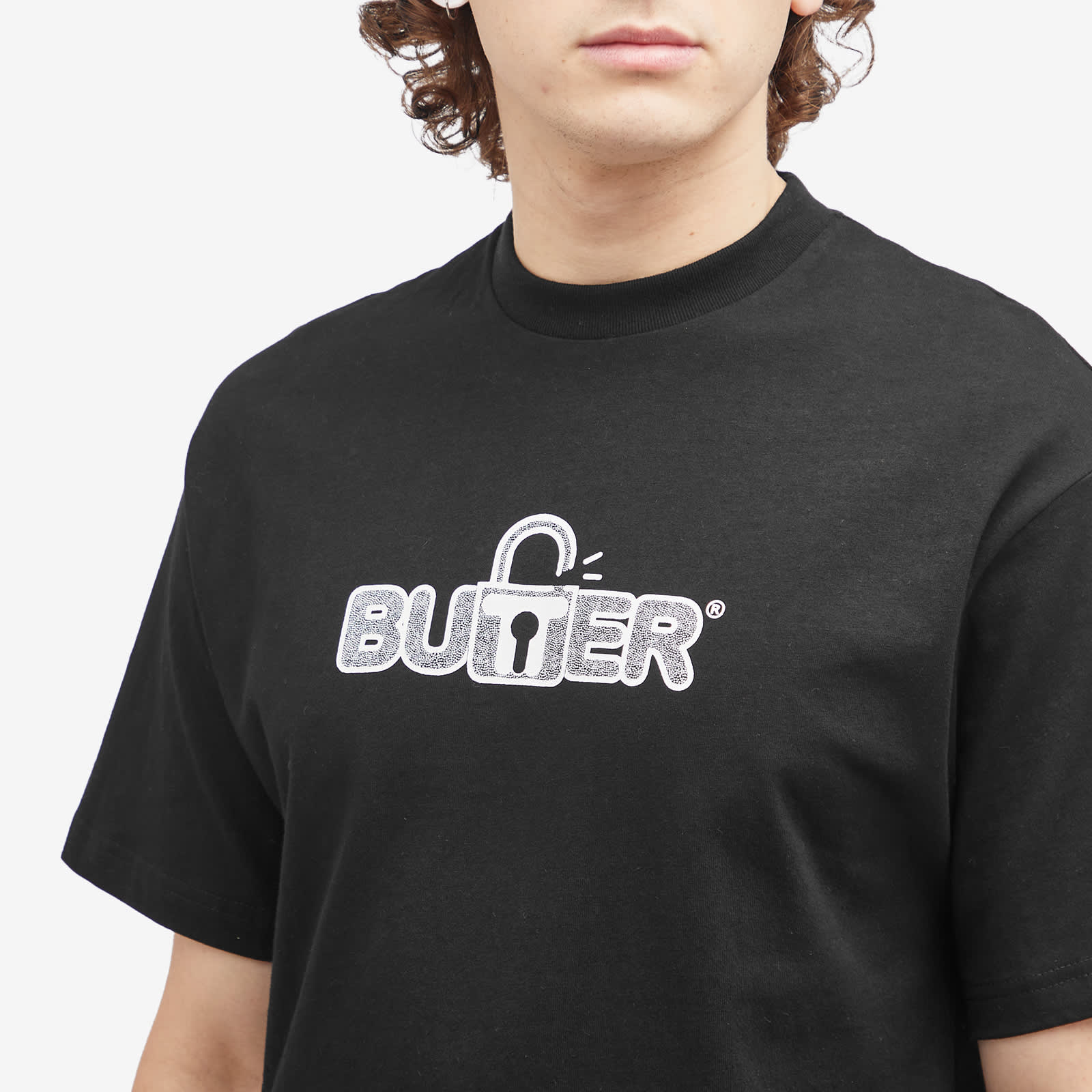 Butter Goods Lock T-Shirt Black | END. (KR)