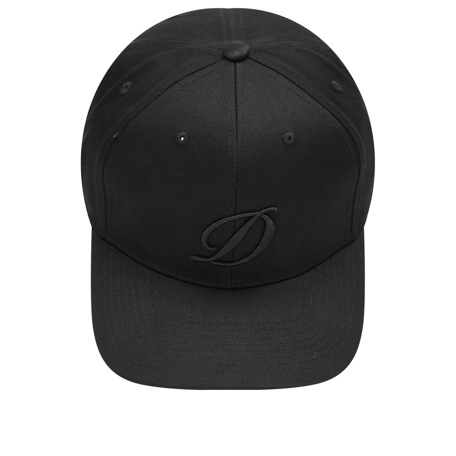 Dime Cursive D Baseball Cap Black | END. (HK)