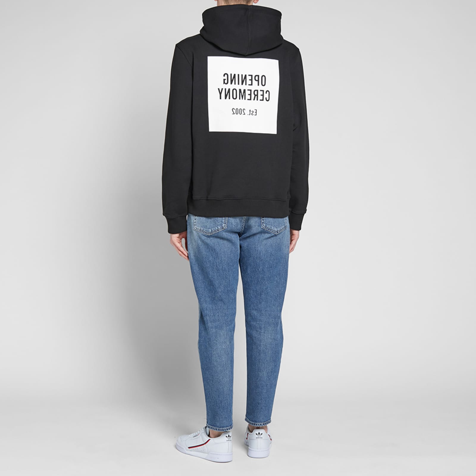Opening Ceremony OC Box Logo Hoody Black | END.
