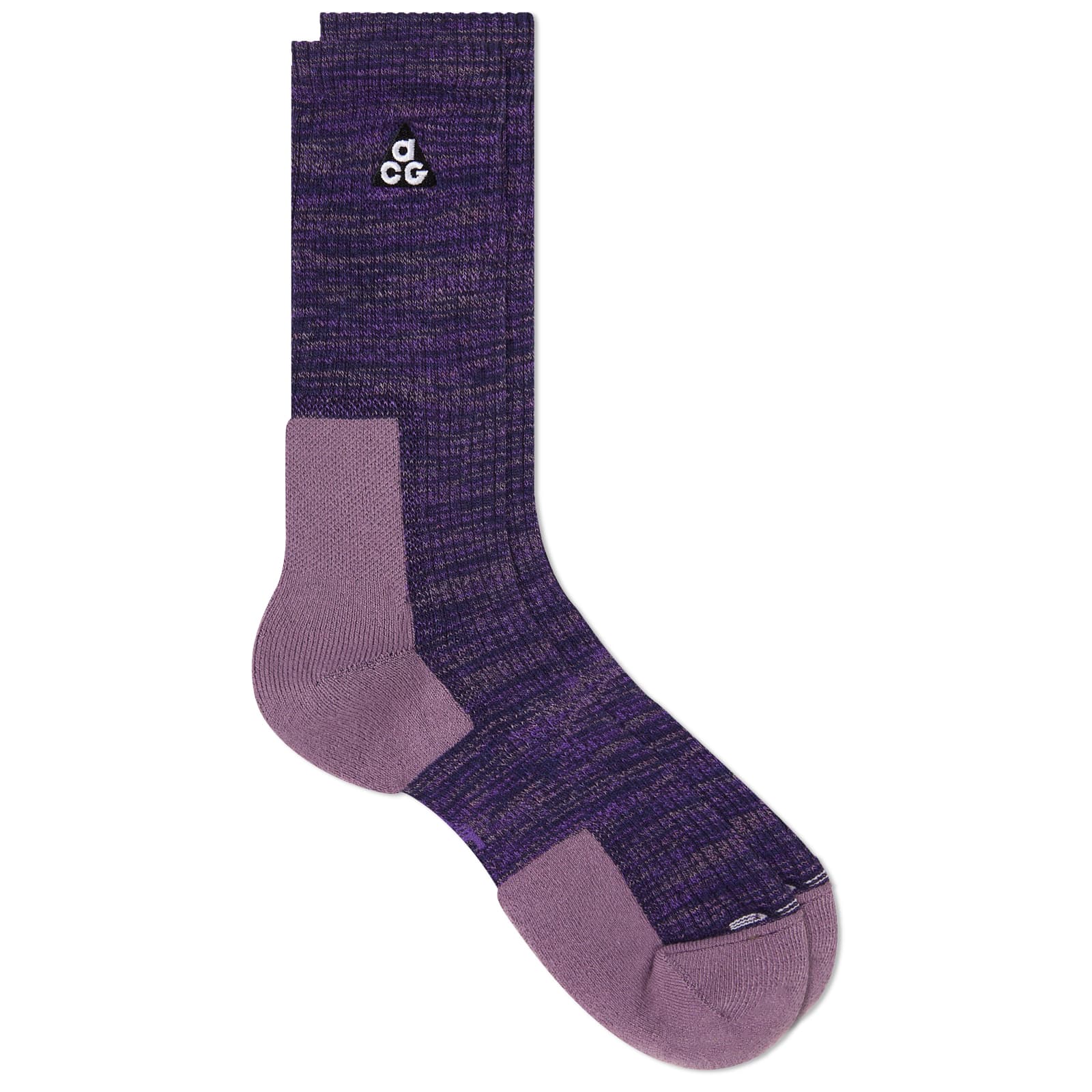 Nike ACG Cushioned Crew Sock Purple Ink & Black | END. (US)