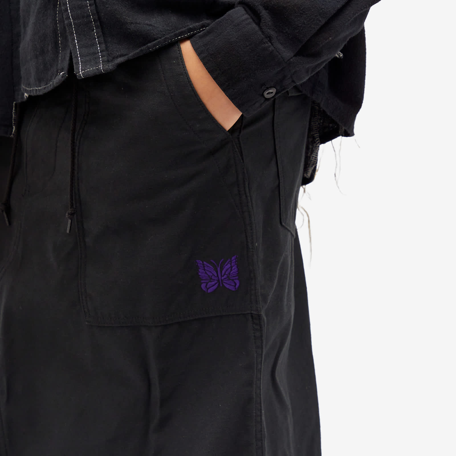 Needles String Fatigue Skirt Black | END. (CA)