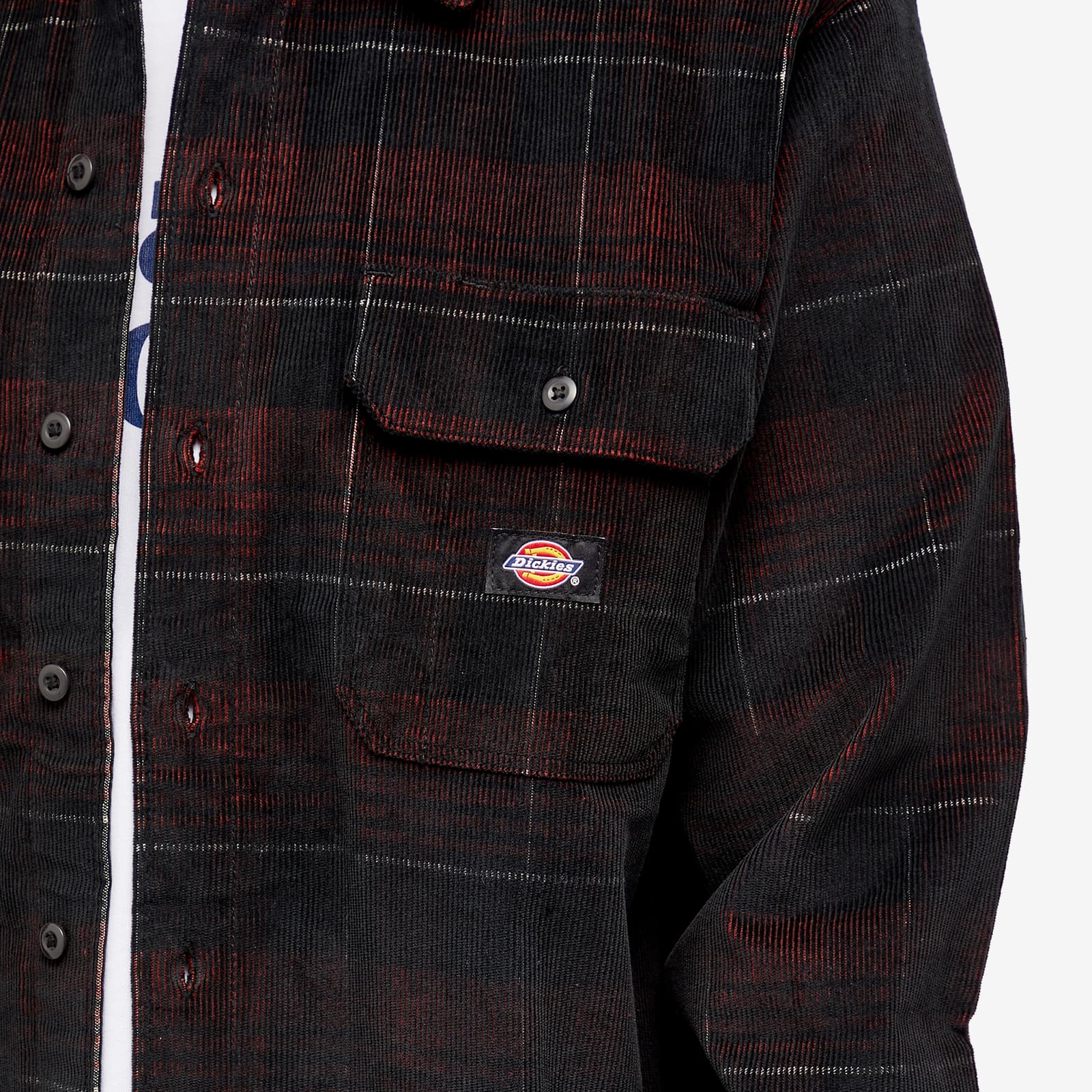 Dickies Alma Corduroy Check Shirt Dark Check | END. (AR)