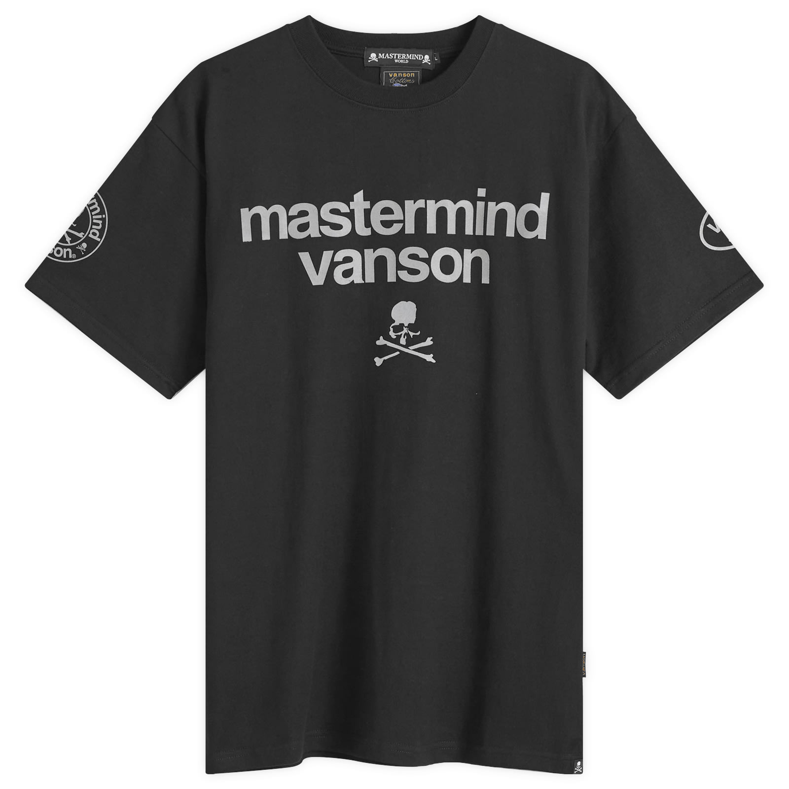 MASTERMIND WORLD x Vanson T-Shirt Black | END. (US)