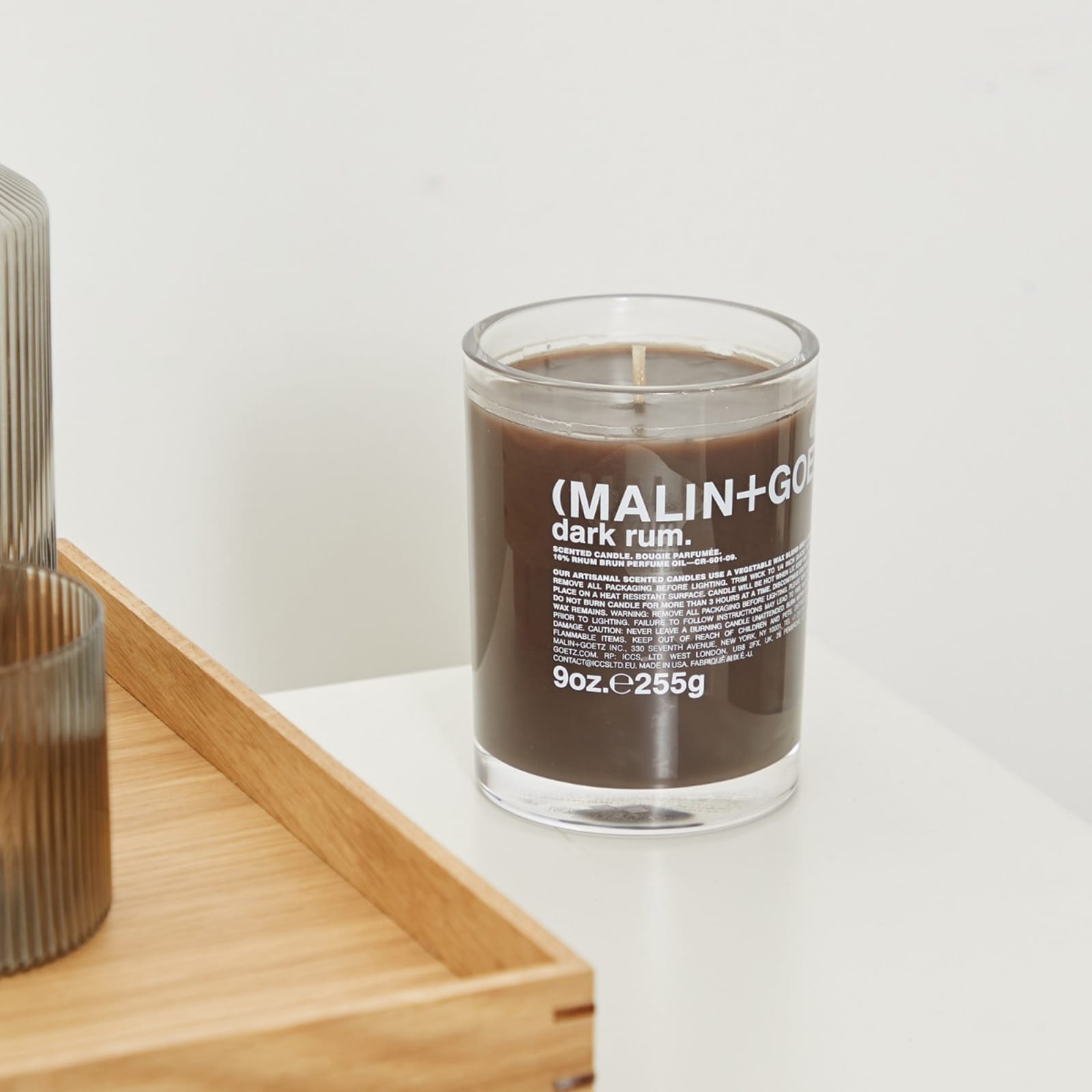Malin + Goetz Table Candle Dark Rum 260g | END. (GB)