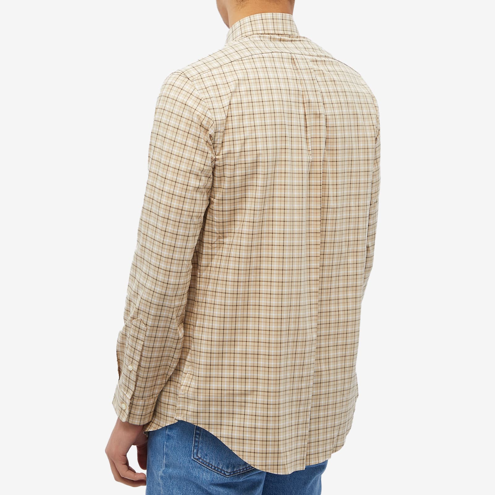 Polo Ralph Lauren Long Sleeve Checked Shirt Khaki Multi | END. (US)