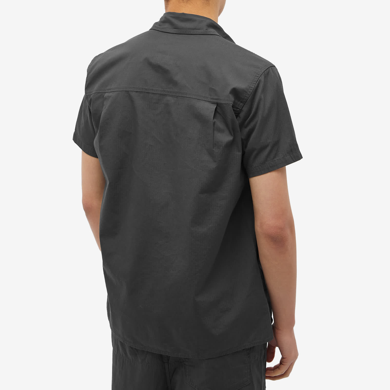 Snow Peak Takibi Light Ripstop Shirt Black | END.