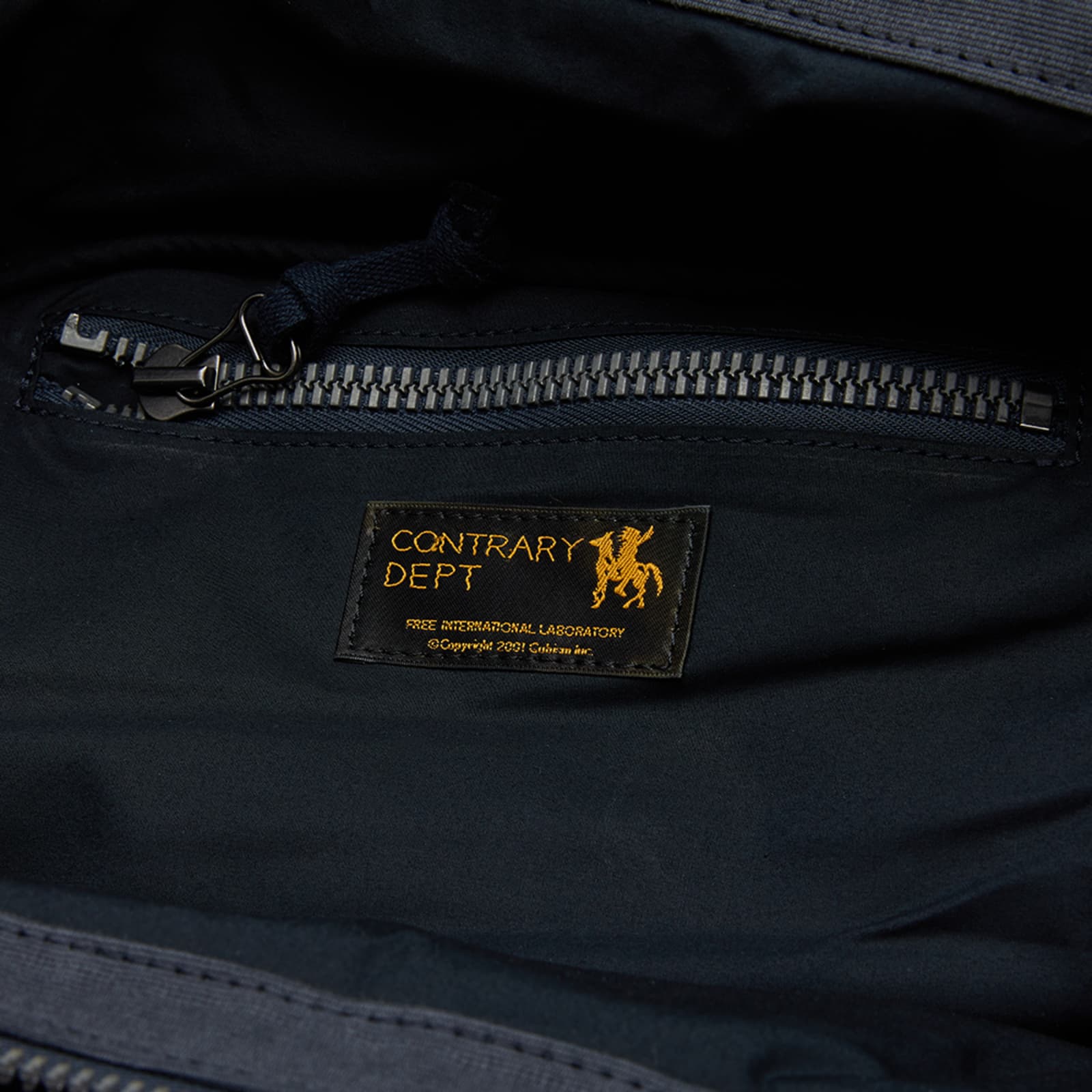 Visvim Charlie Shoulder Bag Navy | END. (GB)