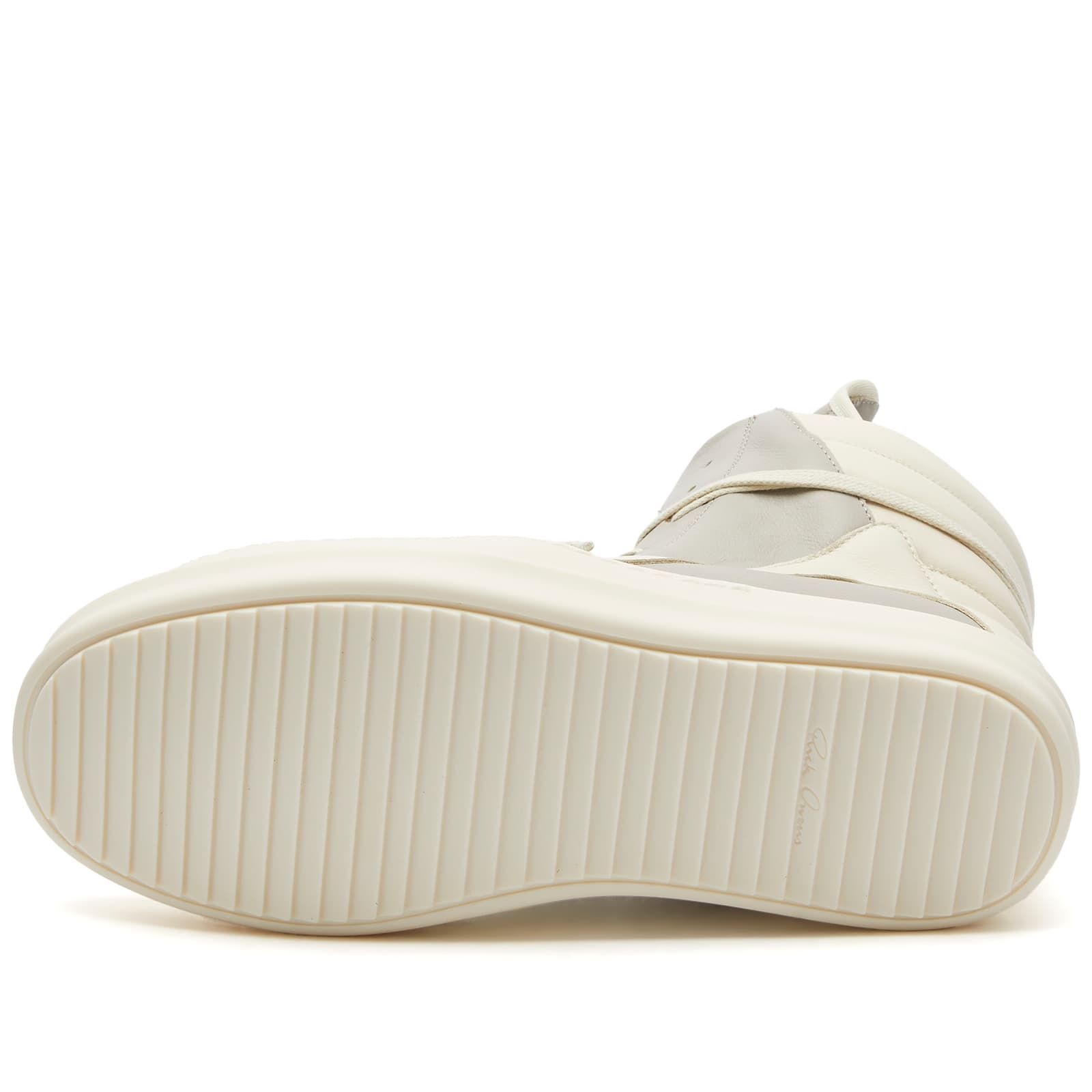 Rick Owens Geobasket Sneakers Pearl | END. (US)