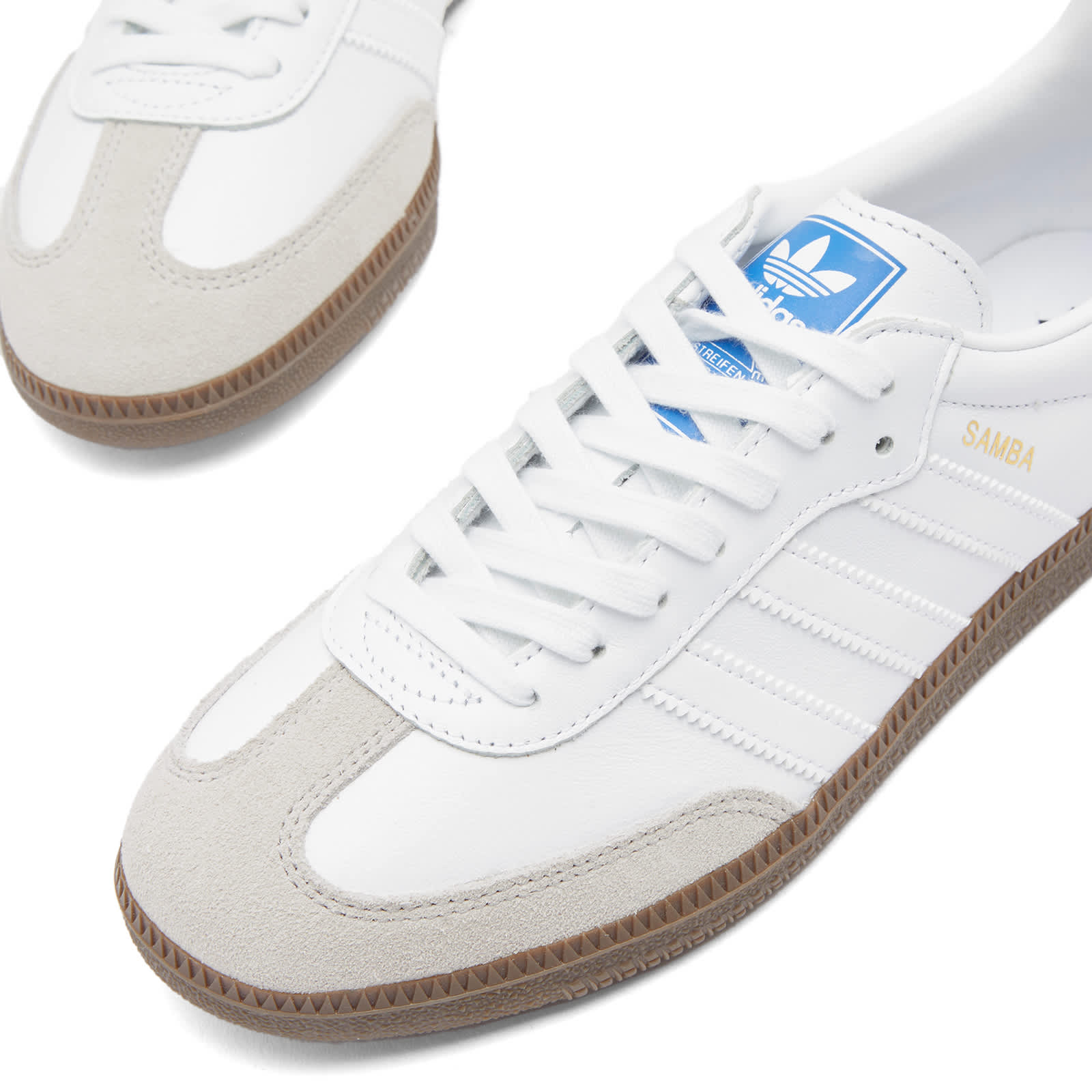Adidas Samba OG White & Gum | END. (US)