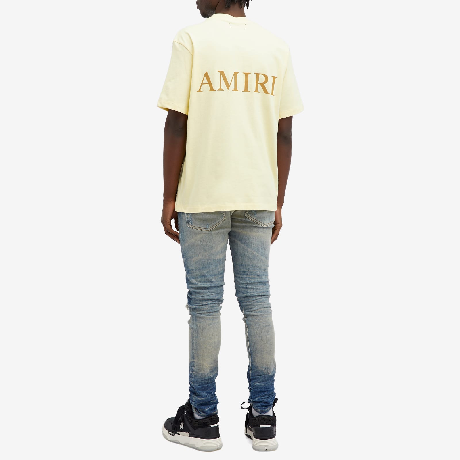 AMIRI MA Logo T-Shirt French Vanilla | END. (JP)