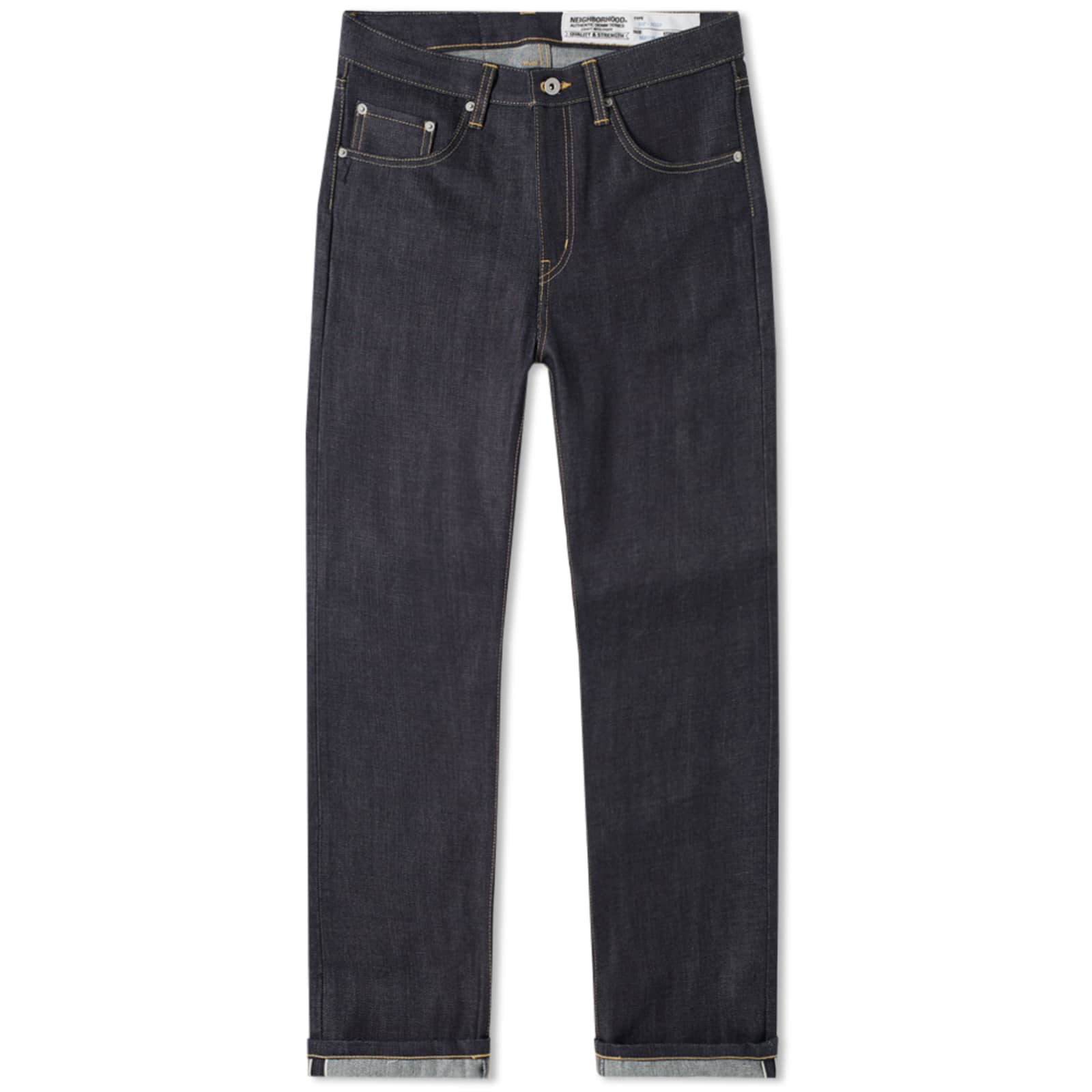 Neighborhood Rigid Deep Mid Jean Indigo 14oz Denim | END. (US)