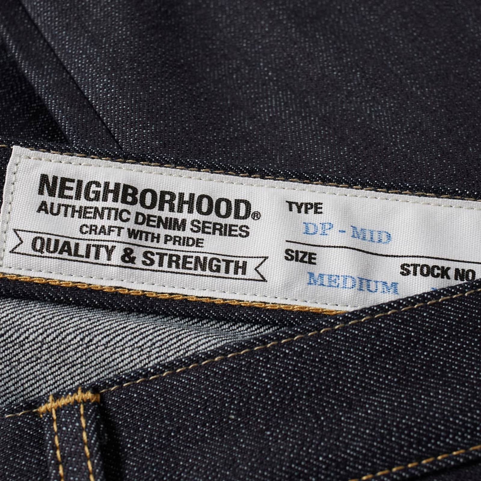Neighborhood Rigid Deep Mid Jean Indigo 14oz Denim | END. (US)
