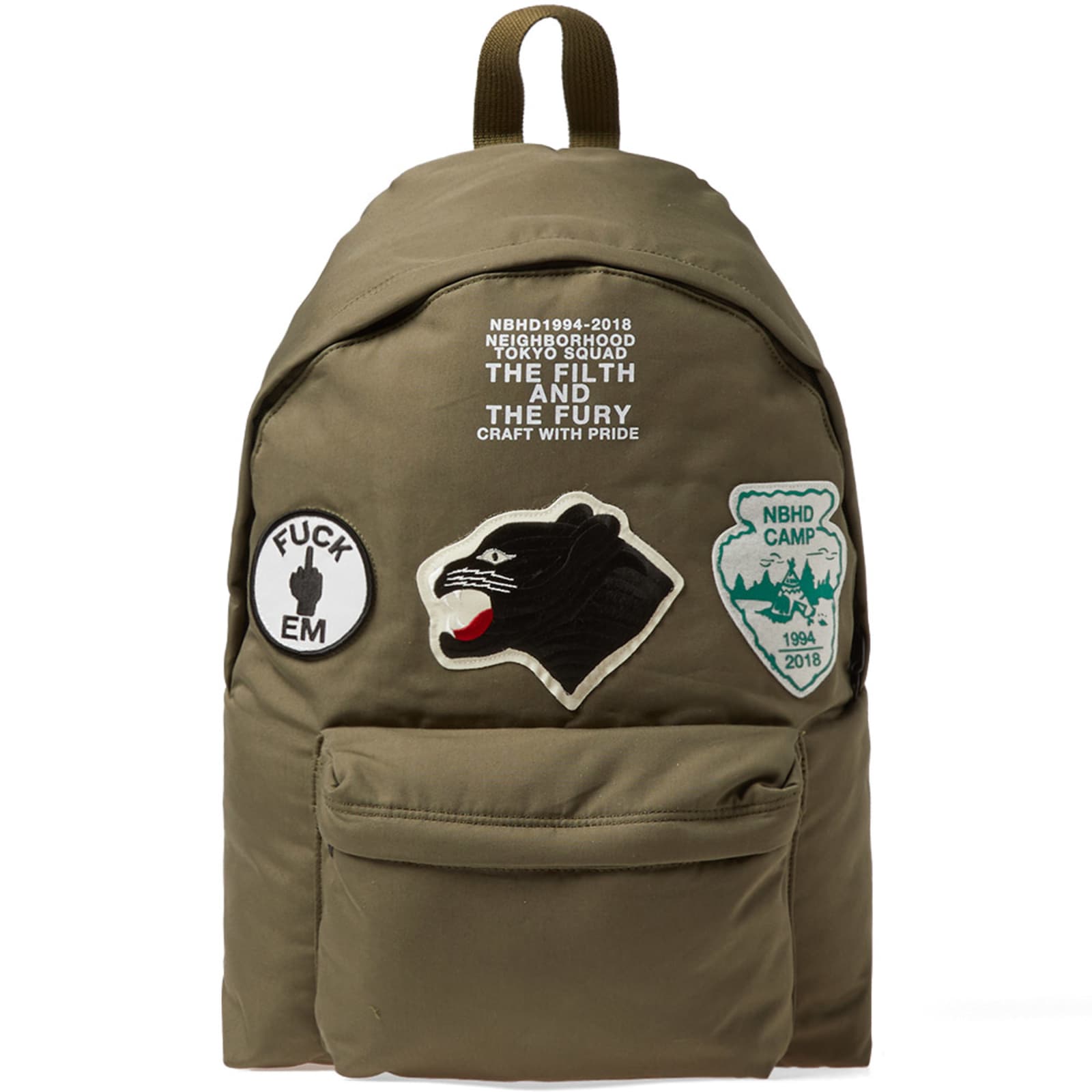 Neighborhood x Porter Day Pack Olive Drab | END. (AR)