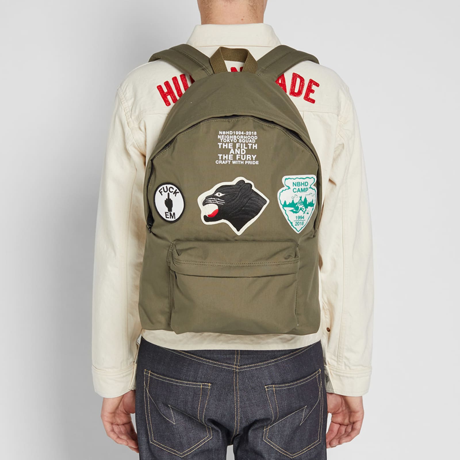 Neighborhood x Porter Day Pack Olive Drab | END. (Global)