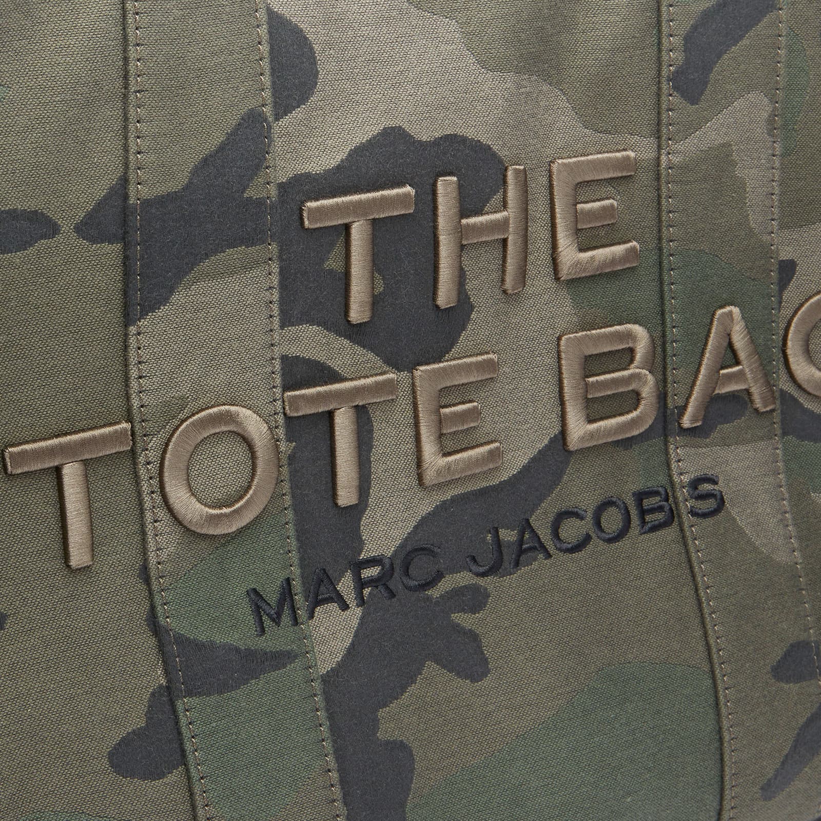 Marc Jacobs The Large Tote Canvas Camo Multi | END. (GB)