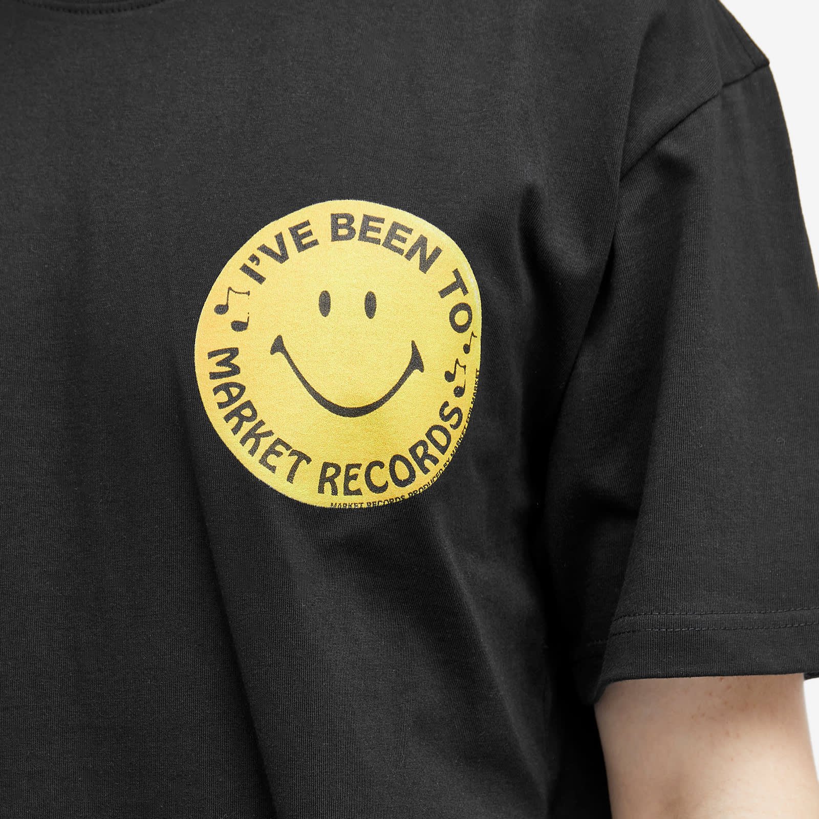 MARKET Smiley Afterhours T-Shirt Black | END. (GB)