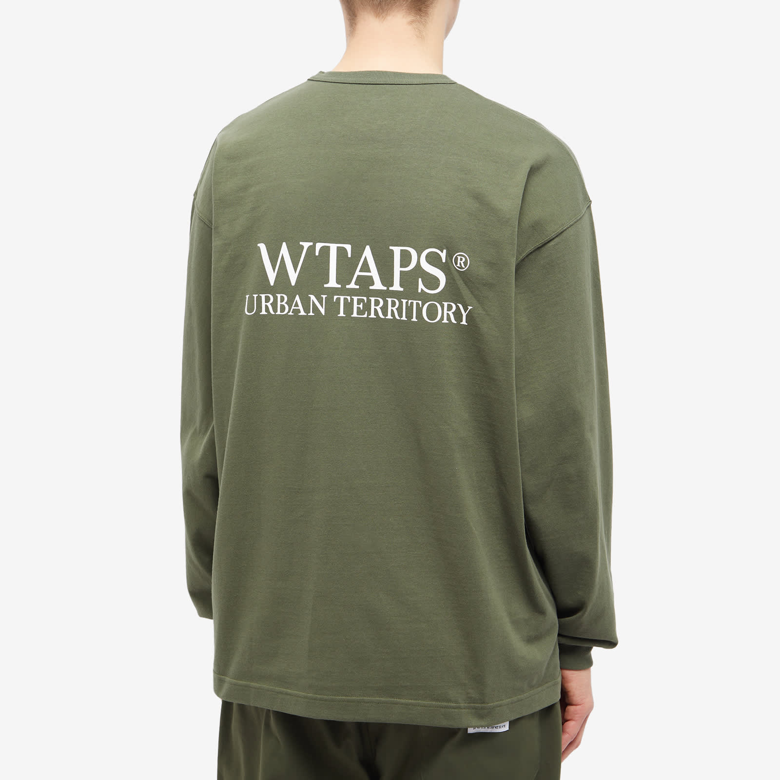 WTAPS Long Sleeve League T-Shirt Olive Drab | END. (HK)
