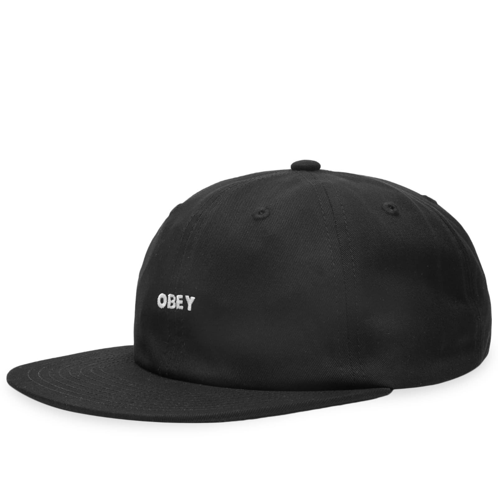 Obey Bold Cord 6-Panel Cap Black | END.