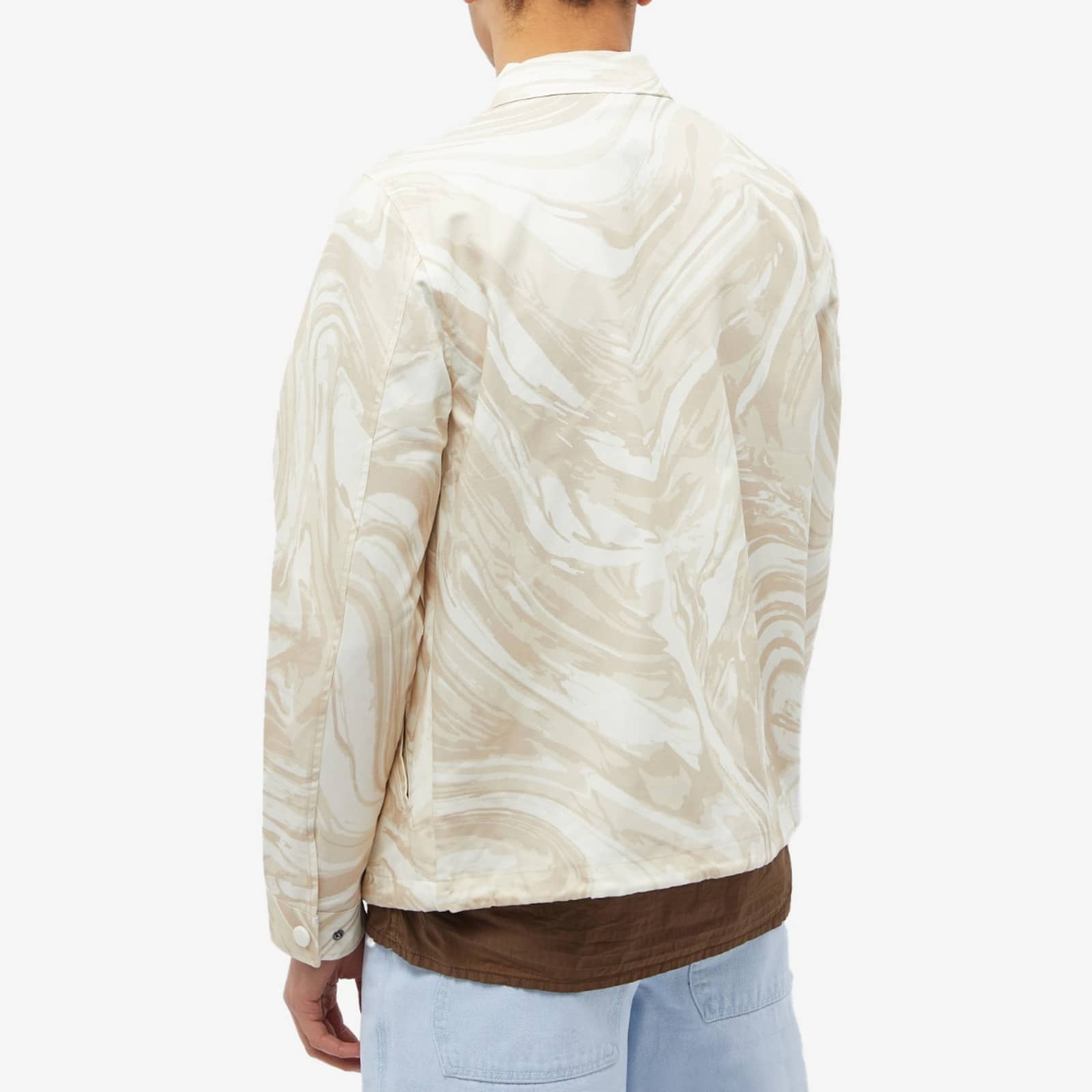 Dime Marble Coach Jacket Cream | END. (CN)