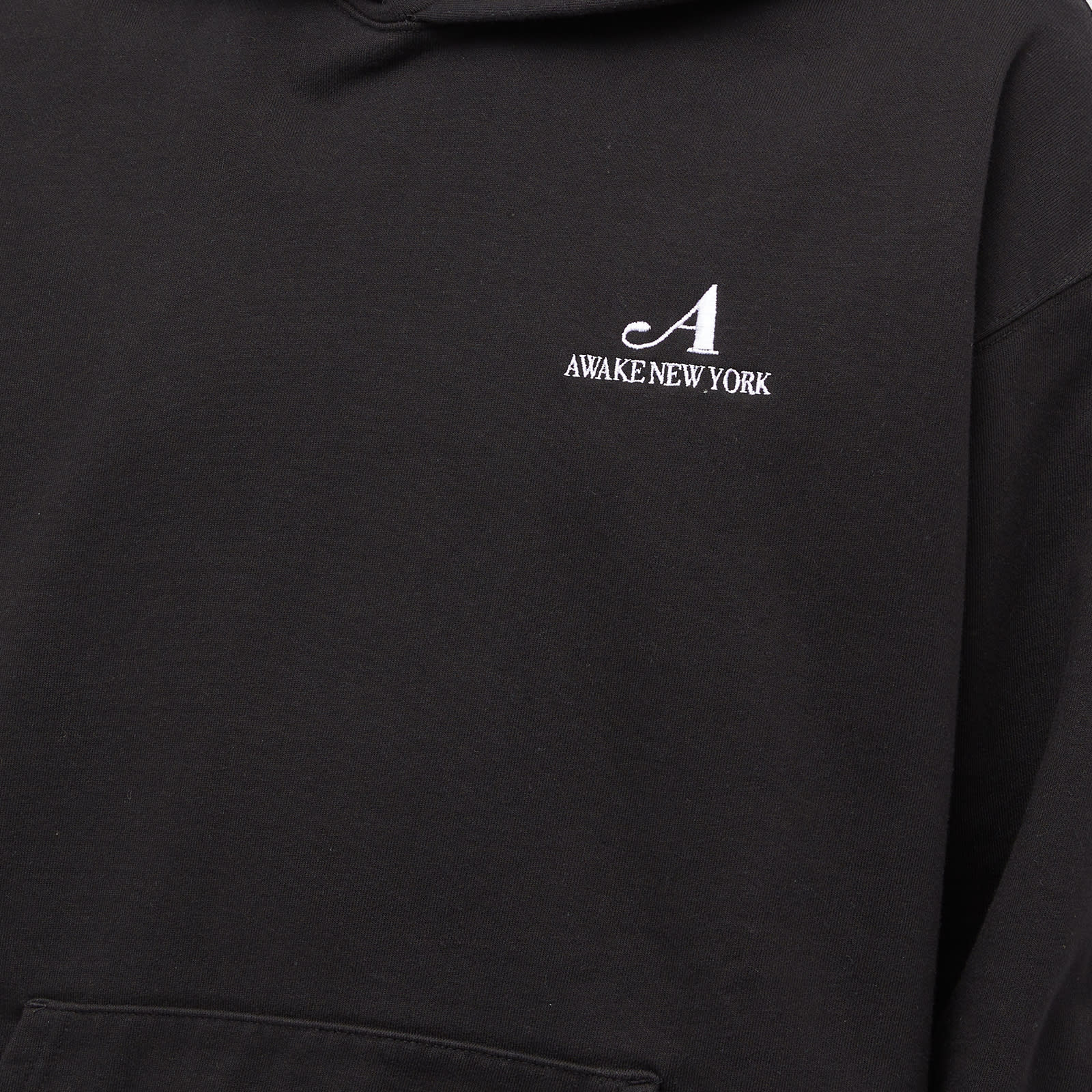Awake NY Logo Hoodie Black | END. (GB)
