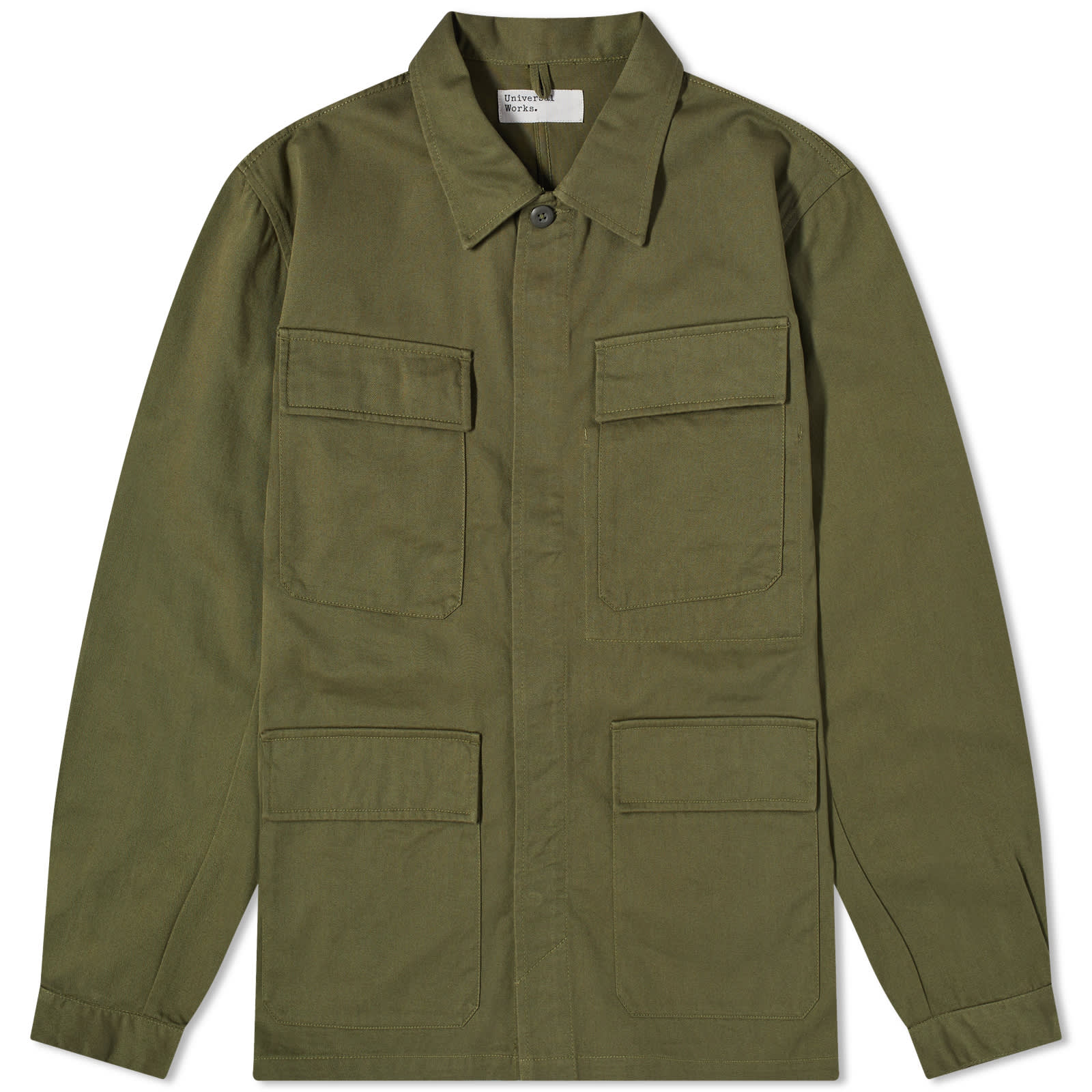 Universal Works Twill Fatigue Jacket Light Olive | END. (HK)
