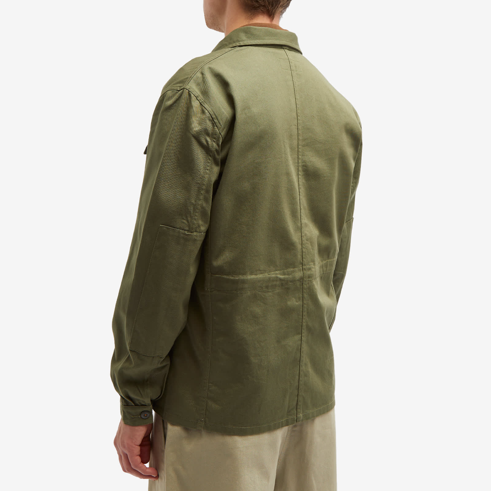 Universal Works Twill Fatigue Jacket Light Olive | END.