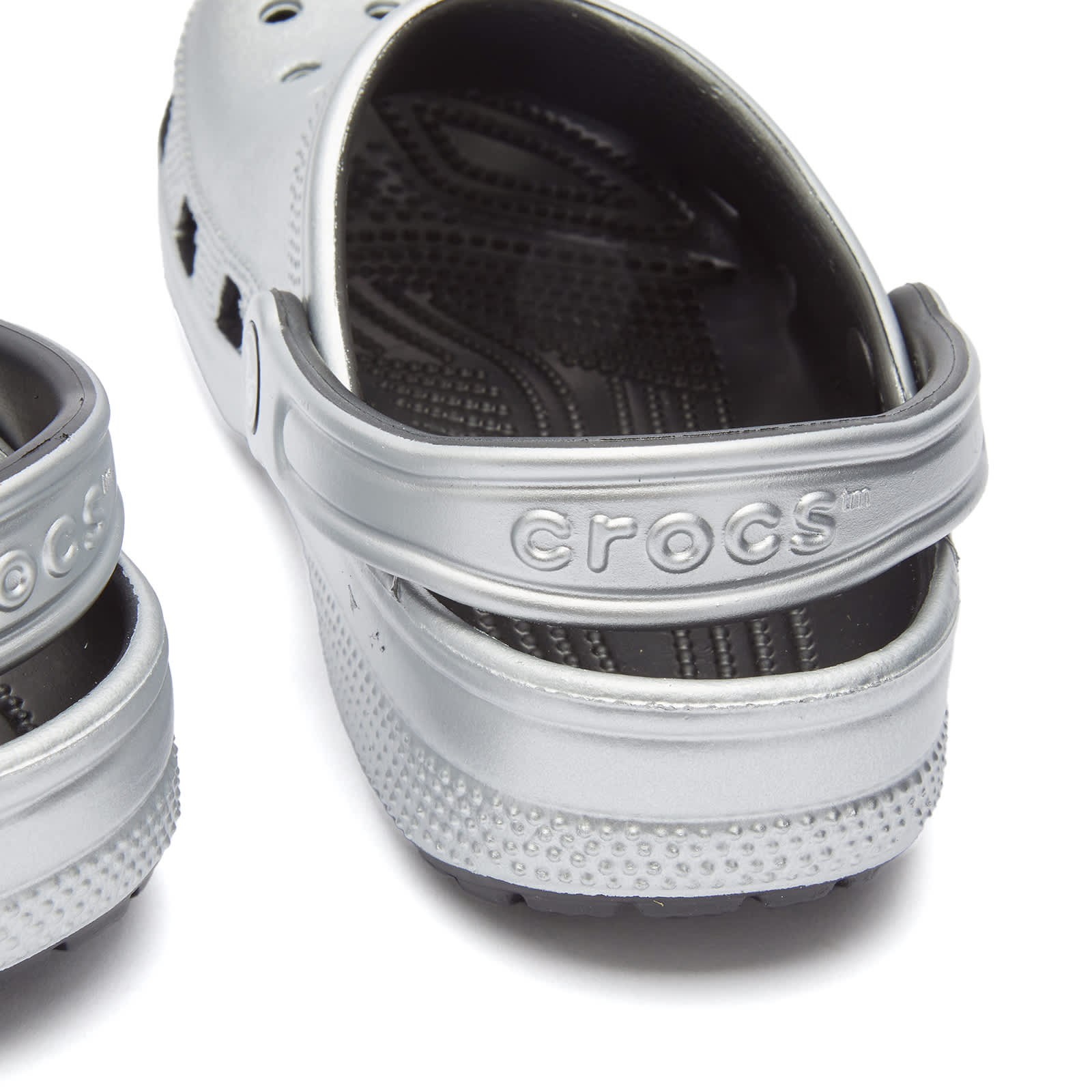 Crocs Classic Metallic Clog Silver Metallic | END. (DE)
