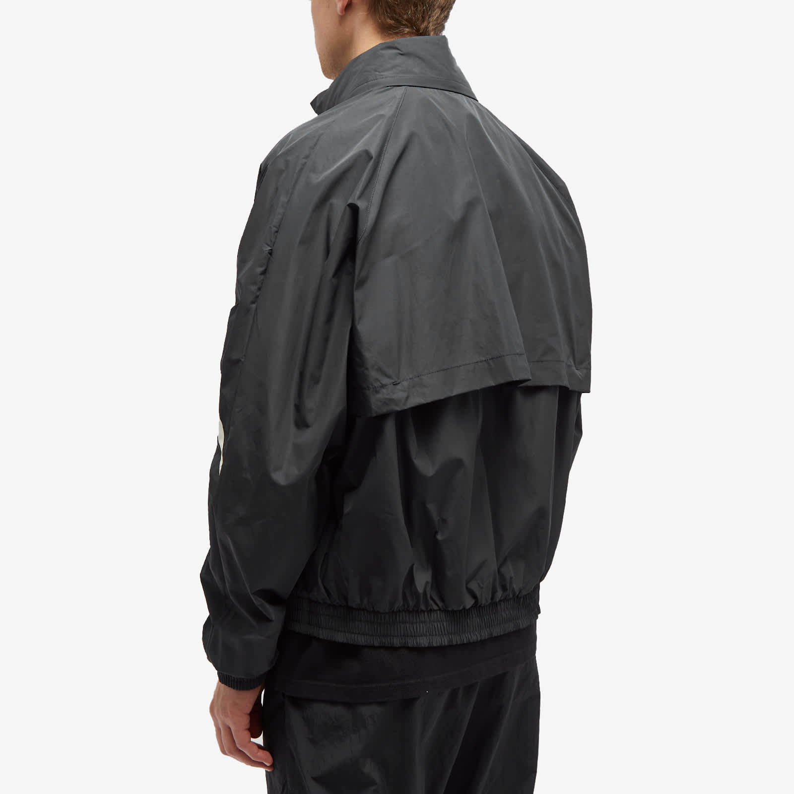 Nike Swoosh Woven Track Jacket Black & Coconut Milk | END. (US)