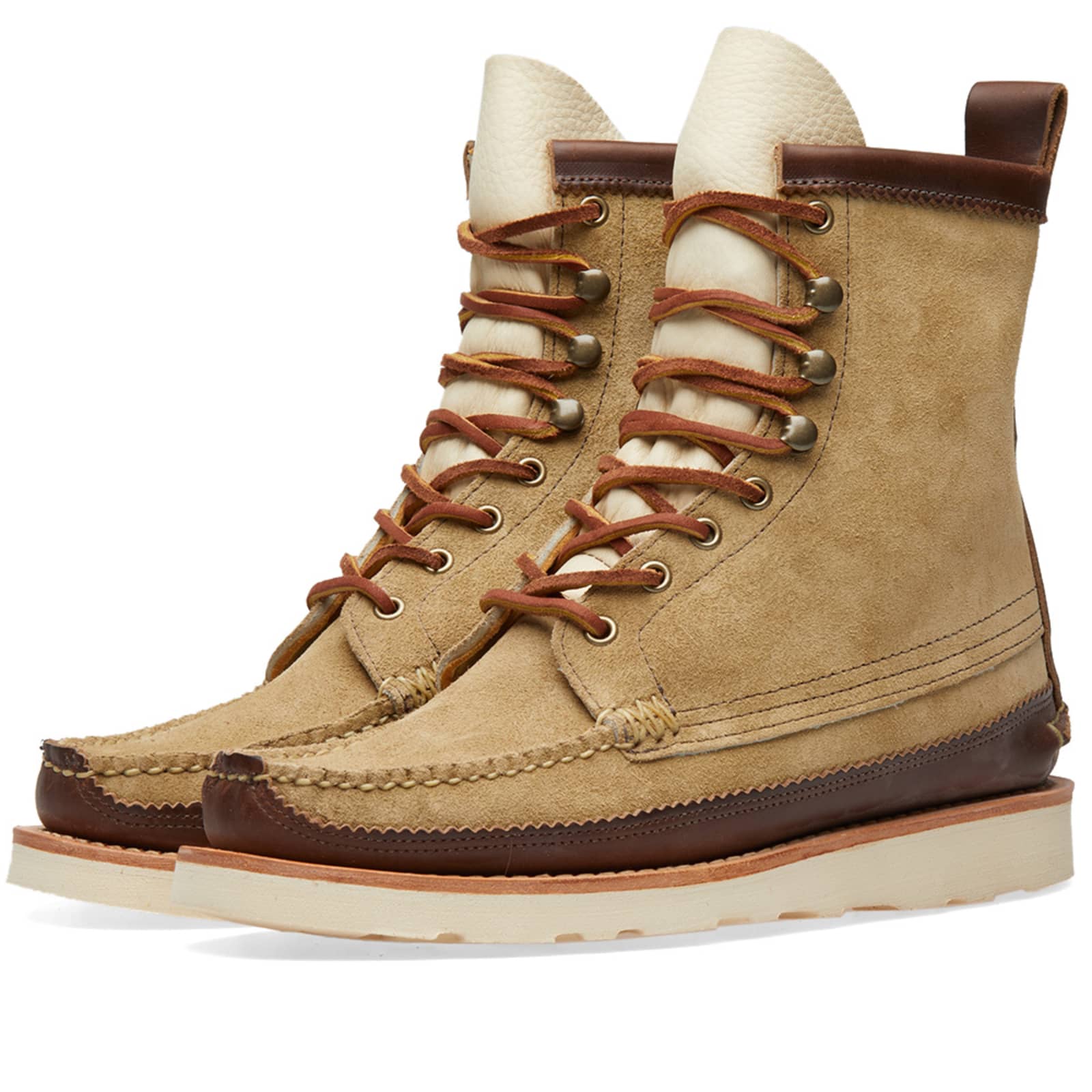Yuketen Maine Guide DB Boot Khaki | END. (US)