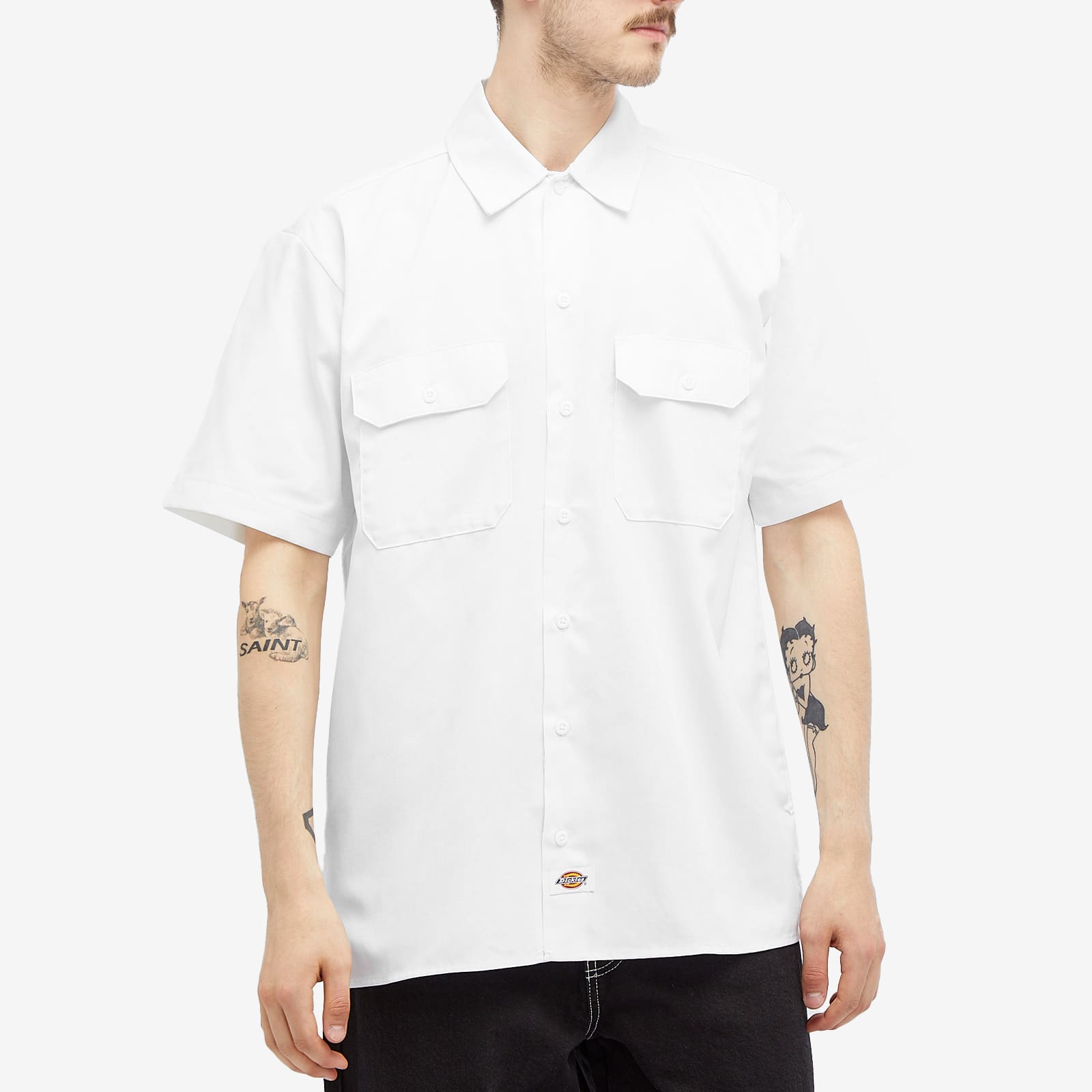Dickies Short Sleeve Work Shirt White | END. (HK)