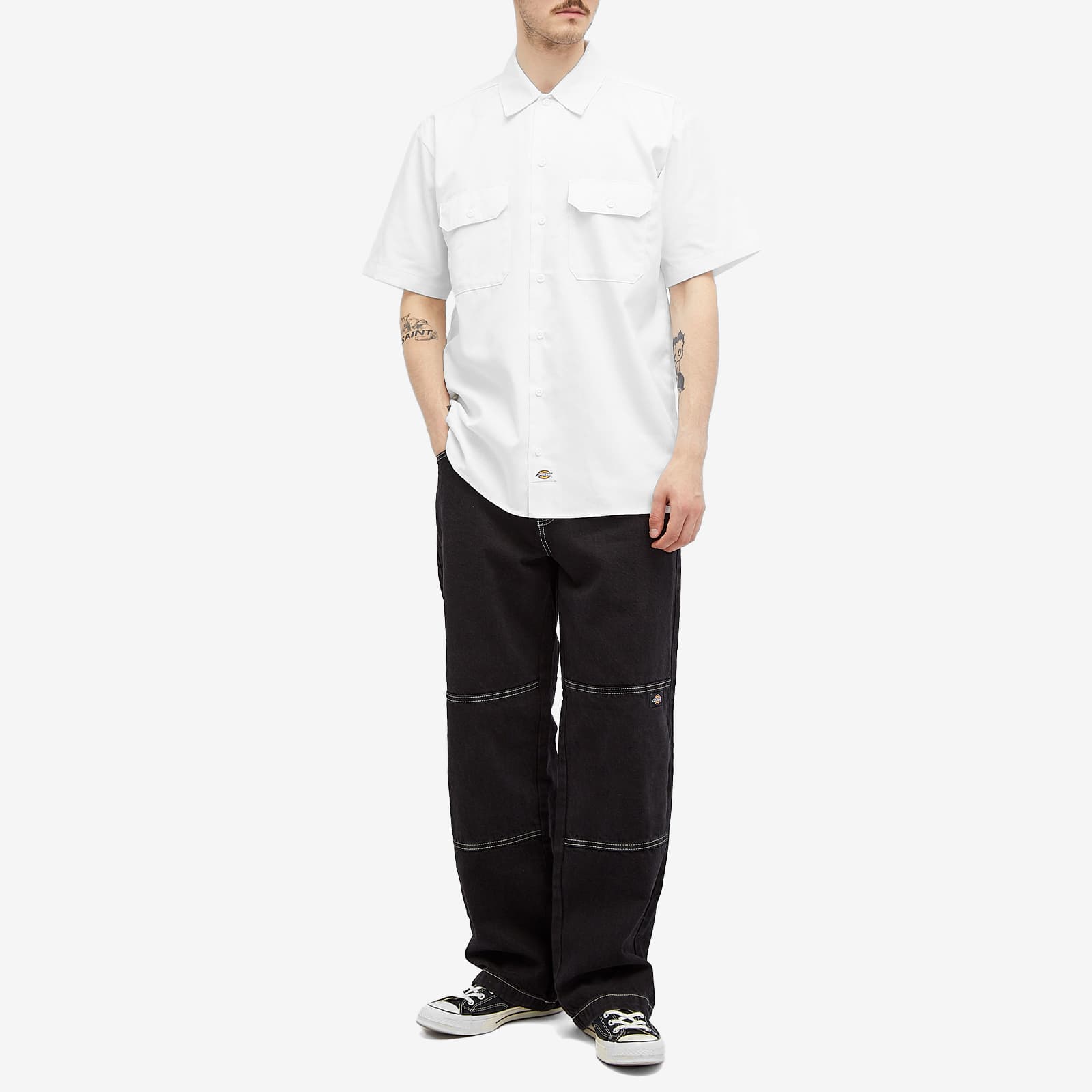 Dickies Short Sleeve Work Shirt White | END. (HK)