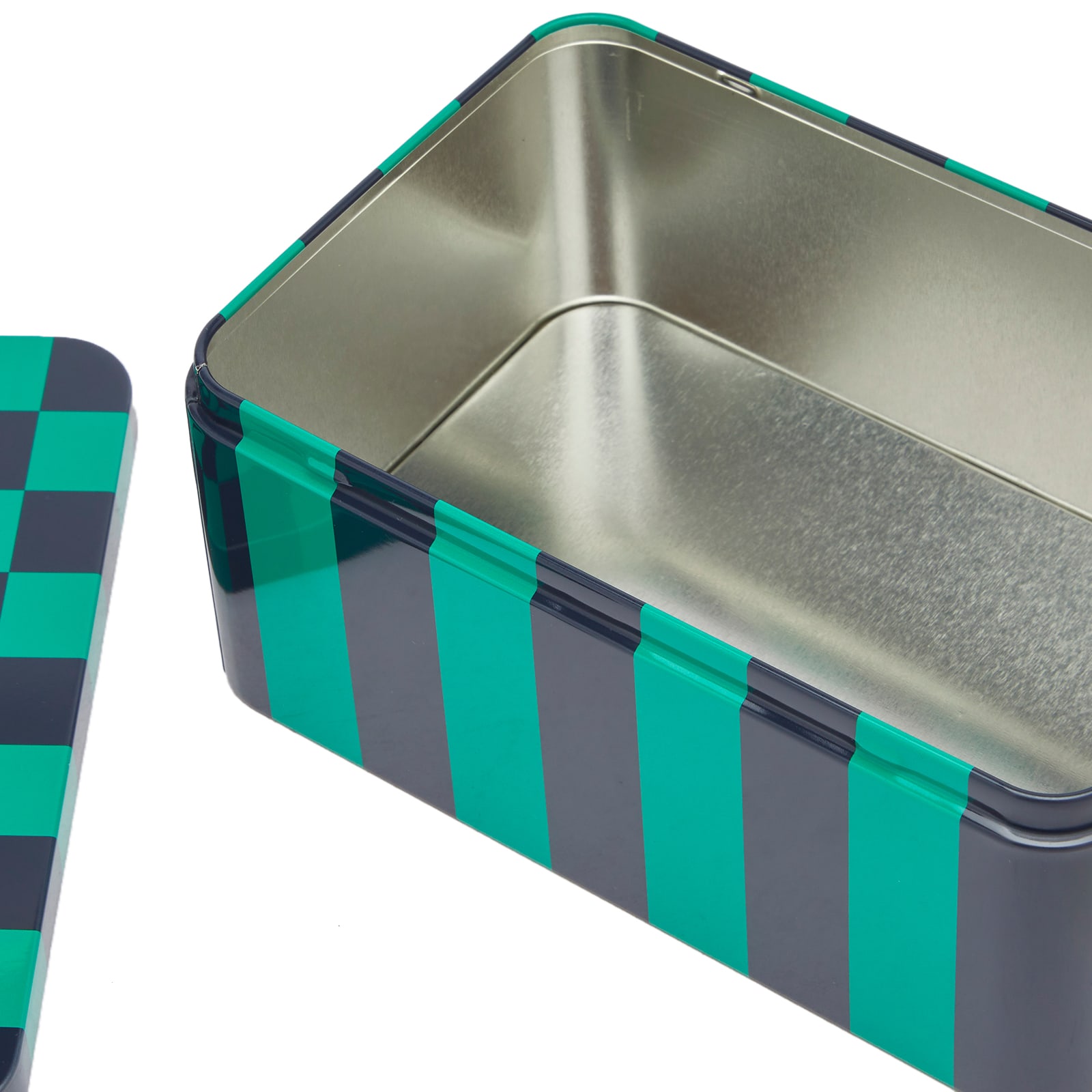HAY Tin Container - Small Green & Dark Blue | END. (KR)