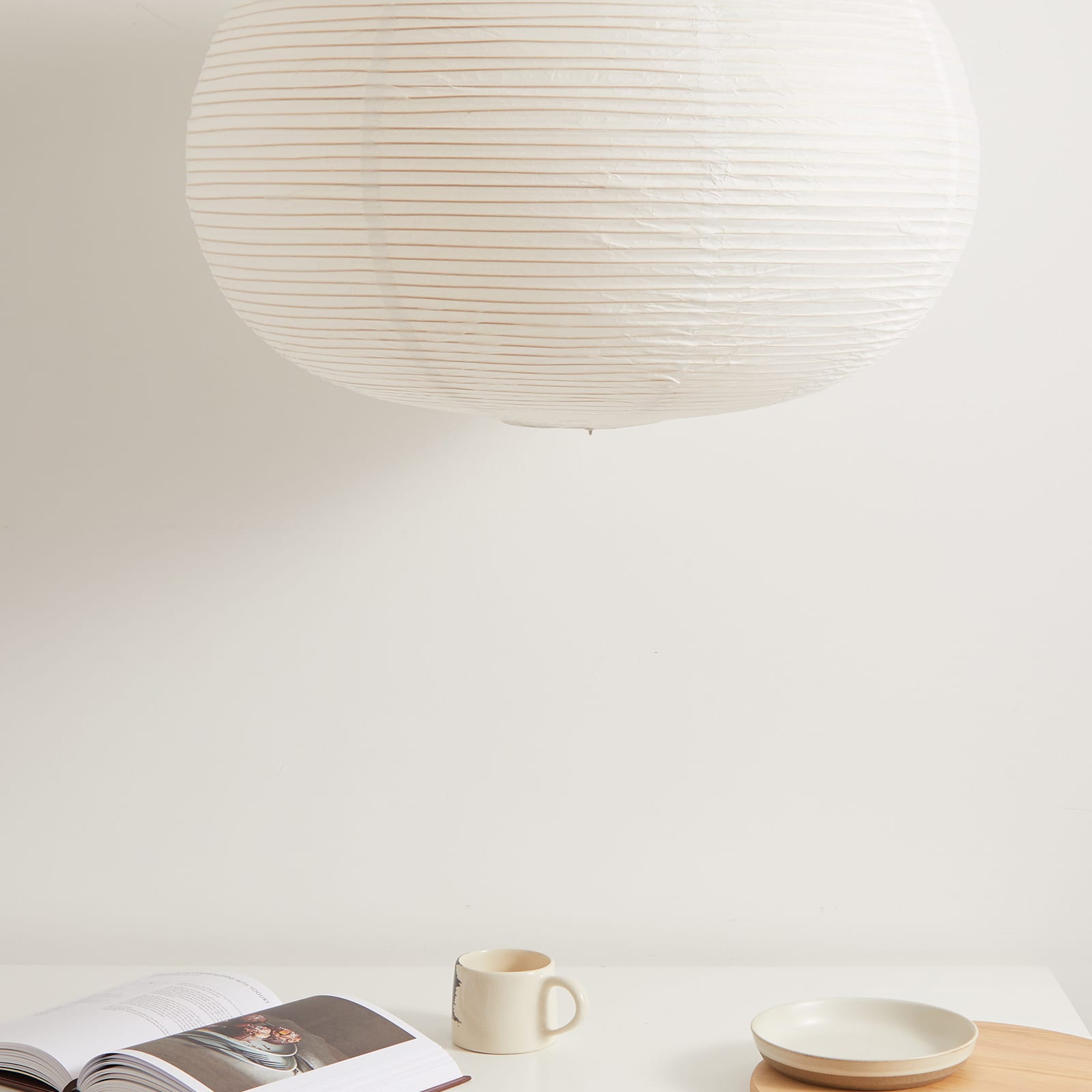 HAY Ellipse Rice Paper Shade Classic White | END. (US)