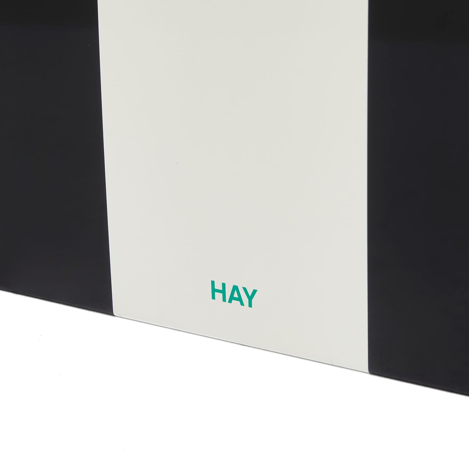 HAY Tin Container - Medium Black & Off-White | END. (HK)