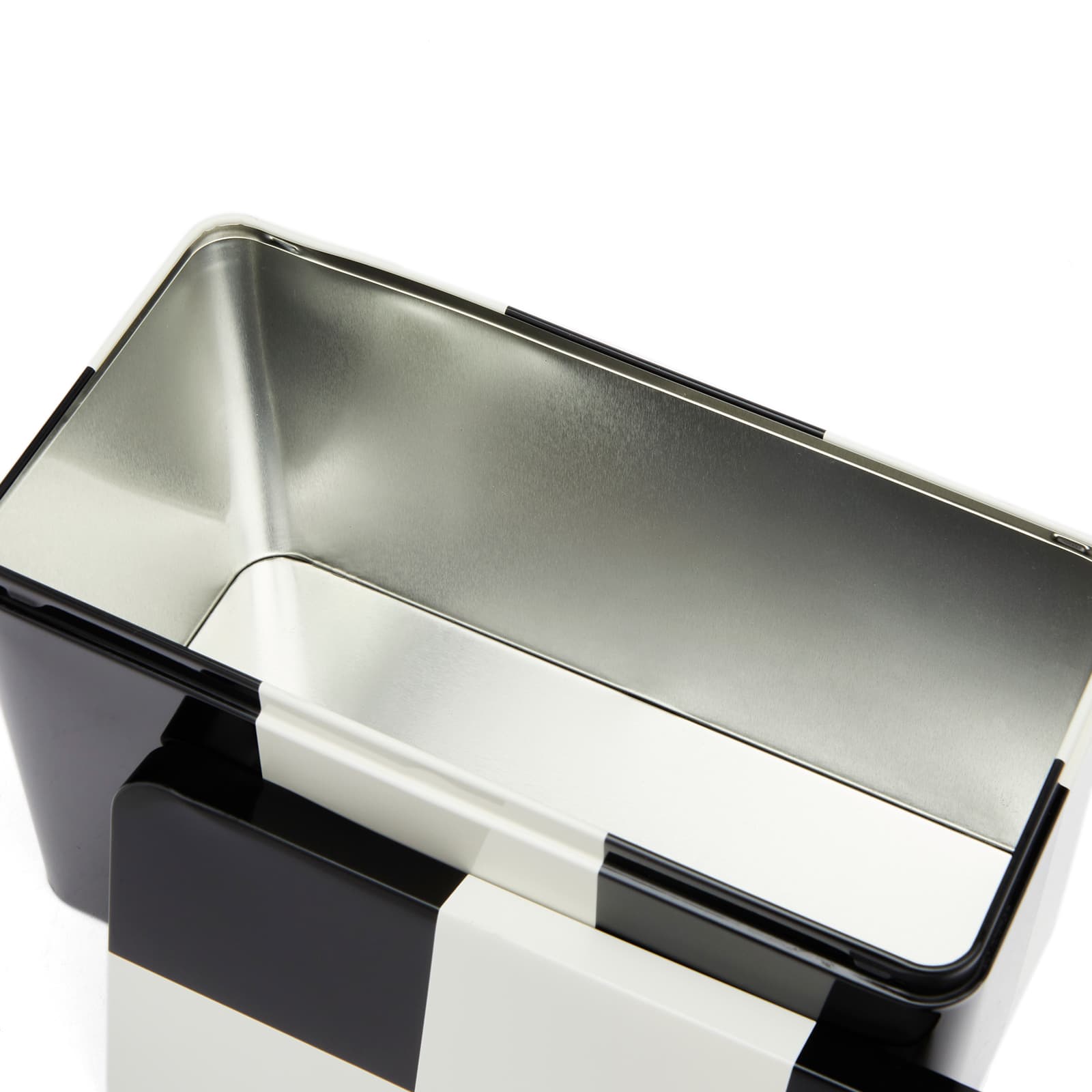 HAY Tin Container - Medium Black & Off-White | END. (HK)