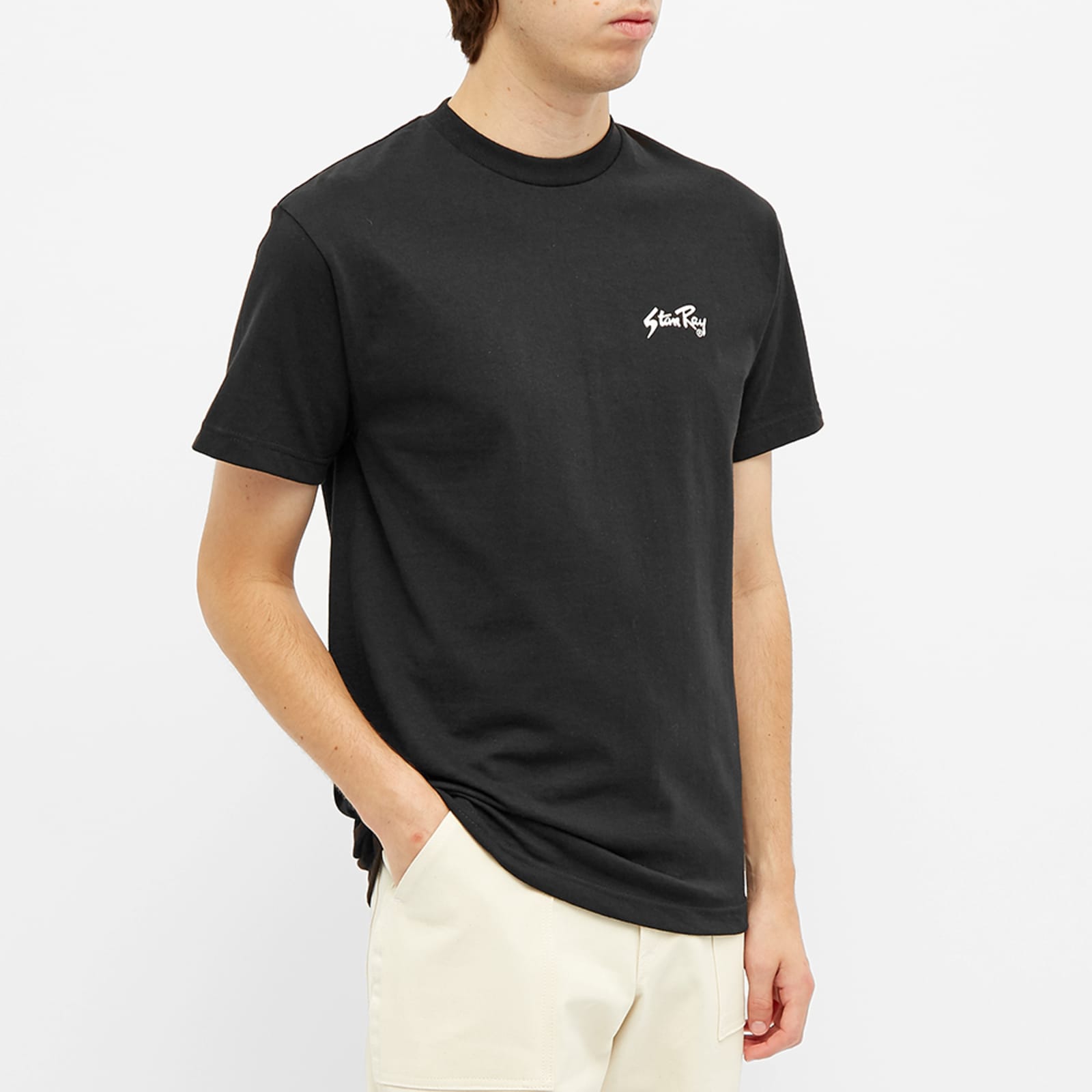 Stan Ray Stan Logo T-Shirt Black | END. (KR) Stan Ray Stan Logo T-Shirt Black | END. (KR)